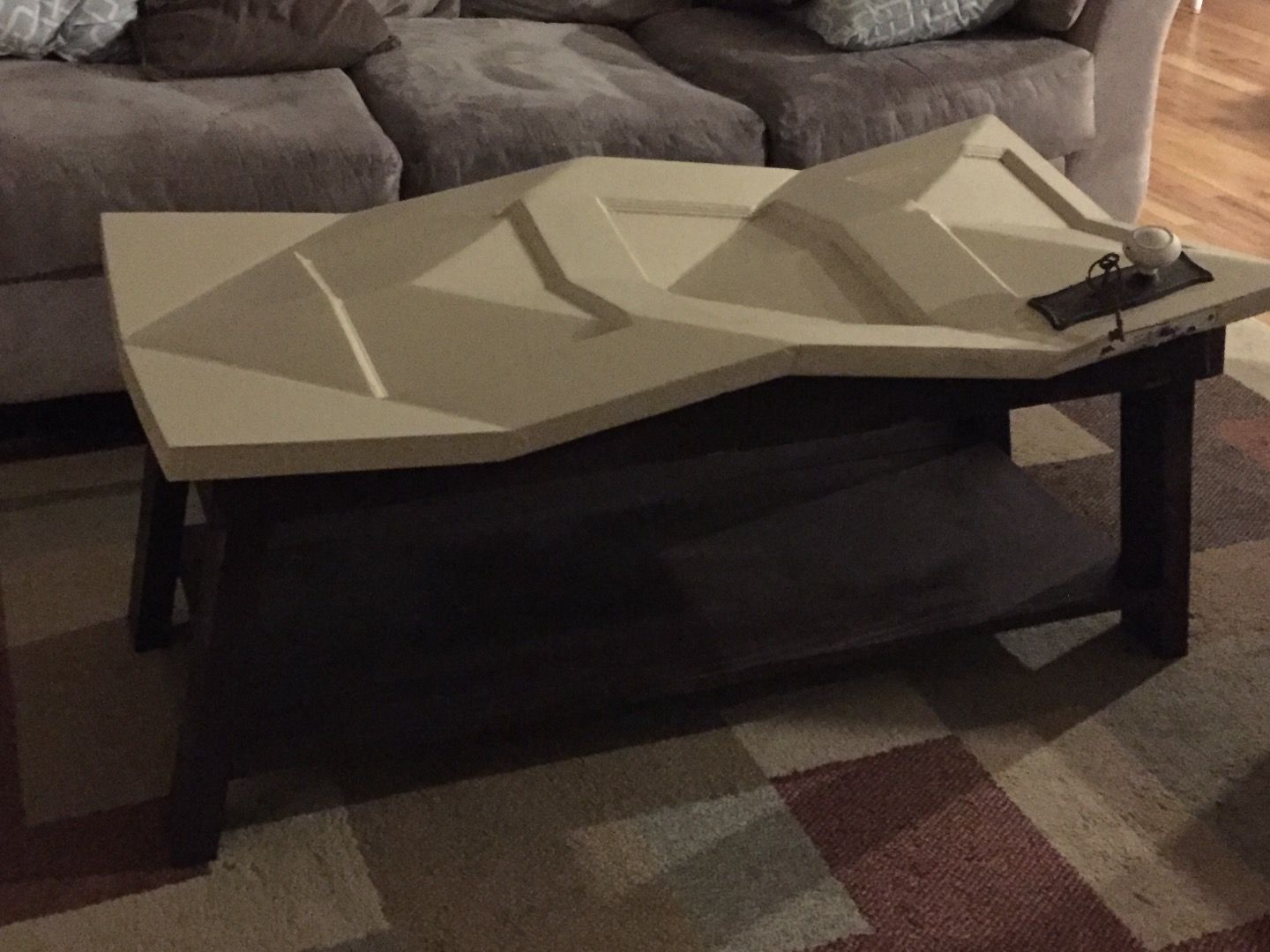 Tessellated Optical Illusion Coffee Table!! : 8 Steps (with Pictures ...