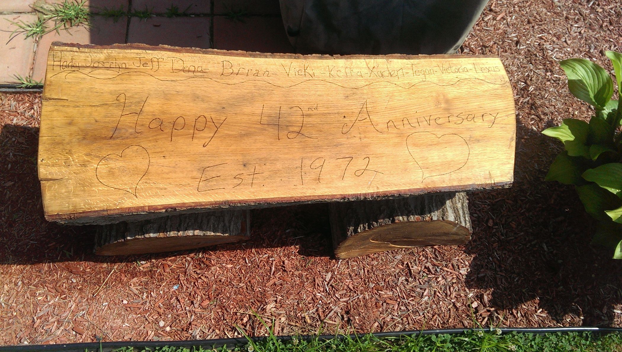 Log Bench : 4 Steps - Instructables