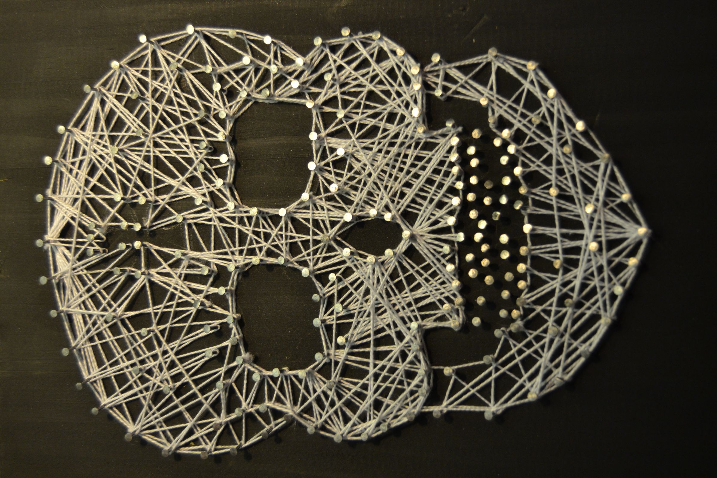 Sugar Skull String Art : 5 Steps (with Pictures) - Instructables