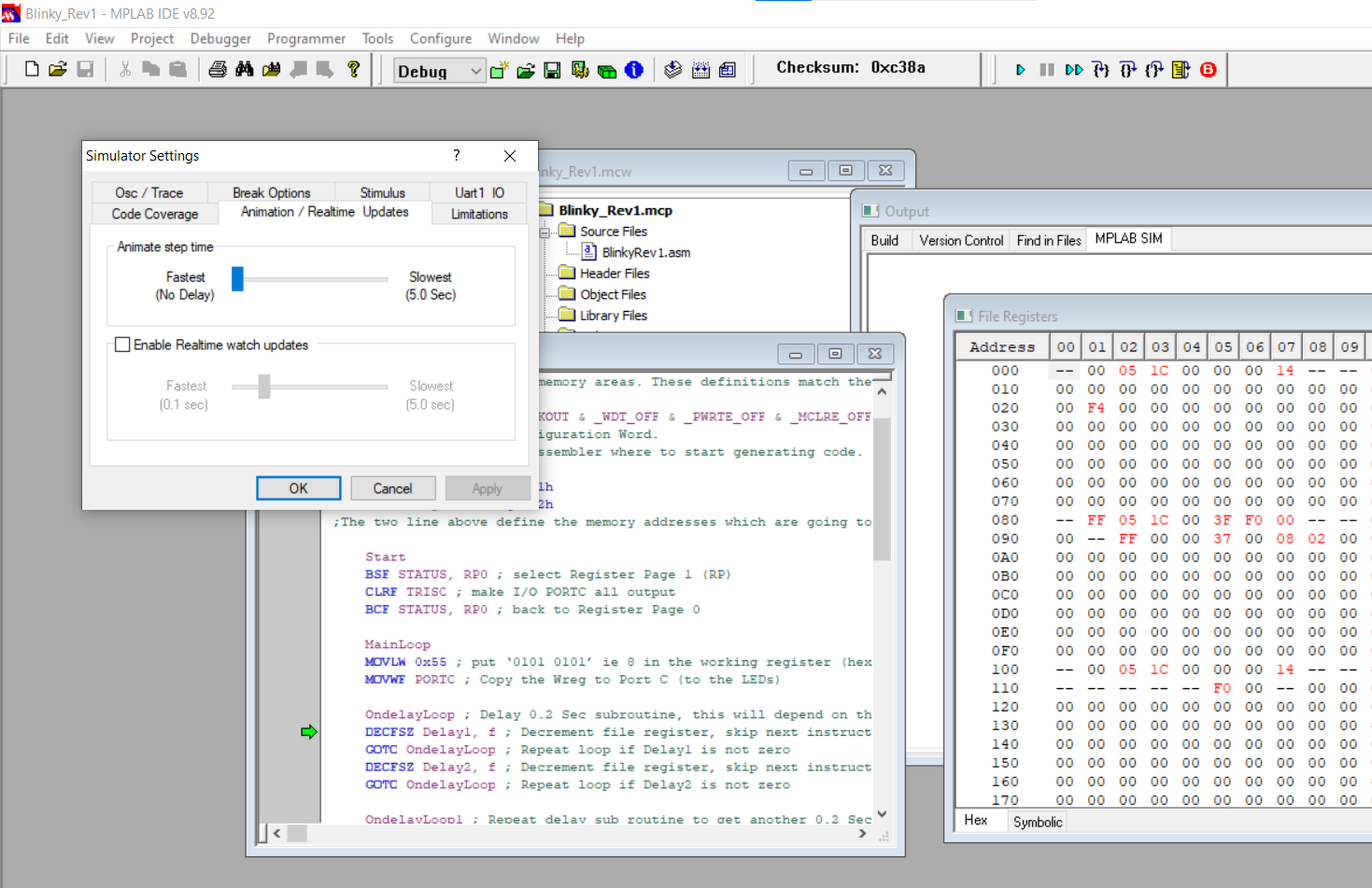 Assembly Language Blinking Lights for a PIC16 : 6 Steps (with Pictures ...