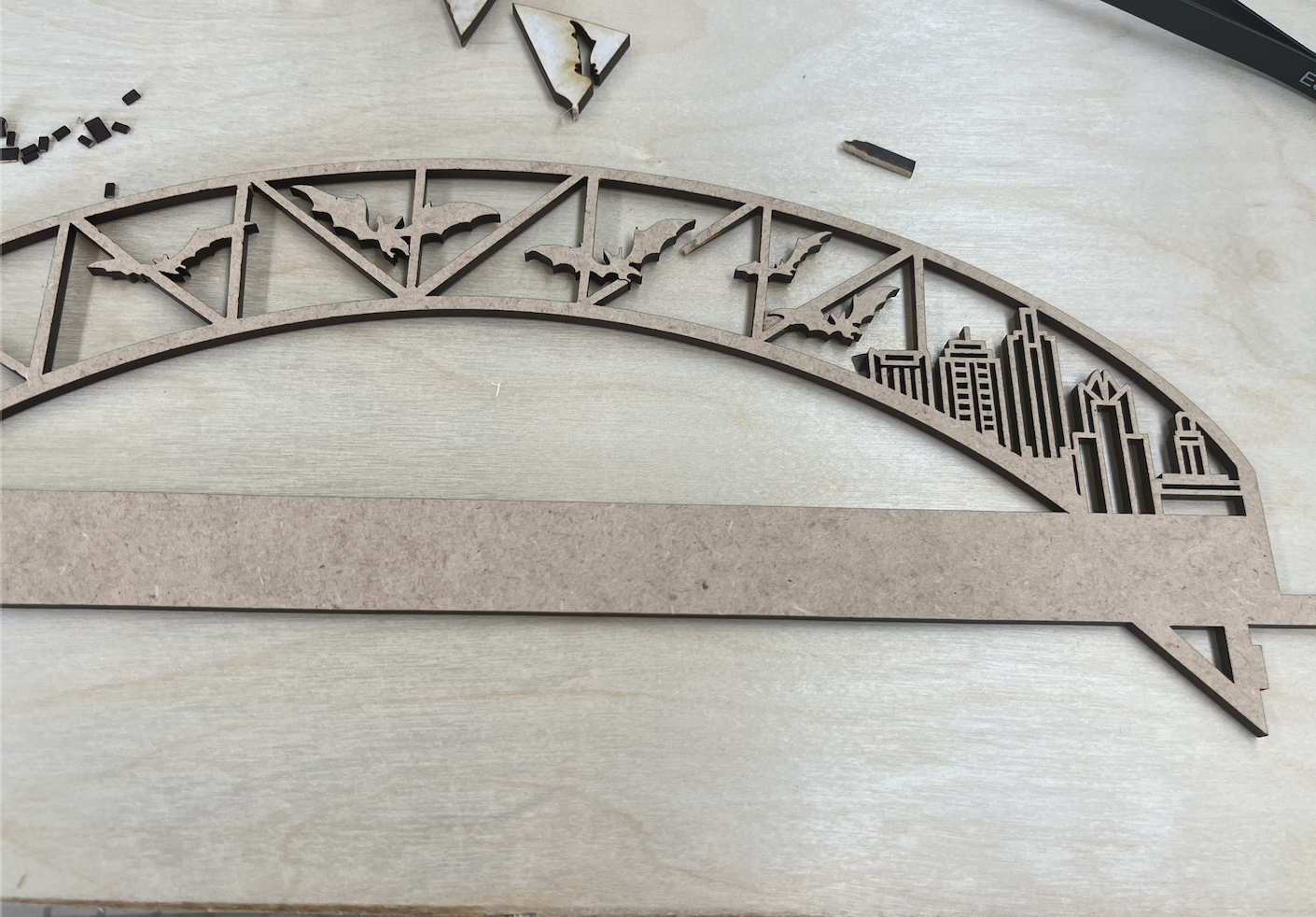 Laser Cut Austin Skyline Bridge : 6 Steps (with Pictures) - Instructables