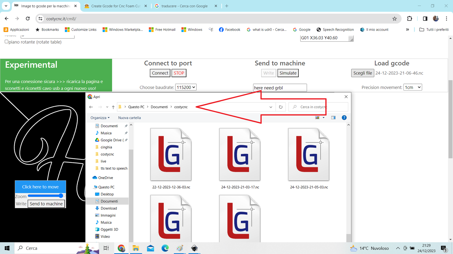 Create Gcode For Cnc Foam Cutter Macchine Costycnc 5 Steps Instructables