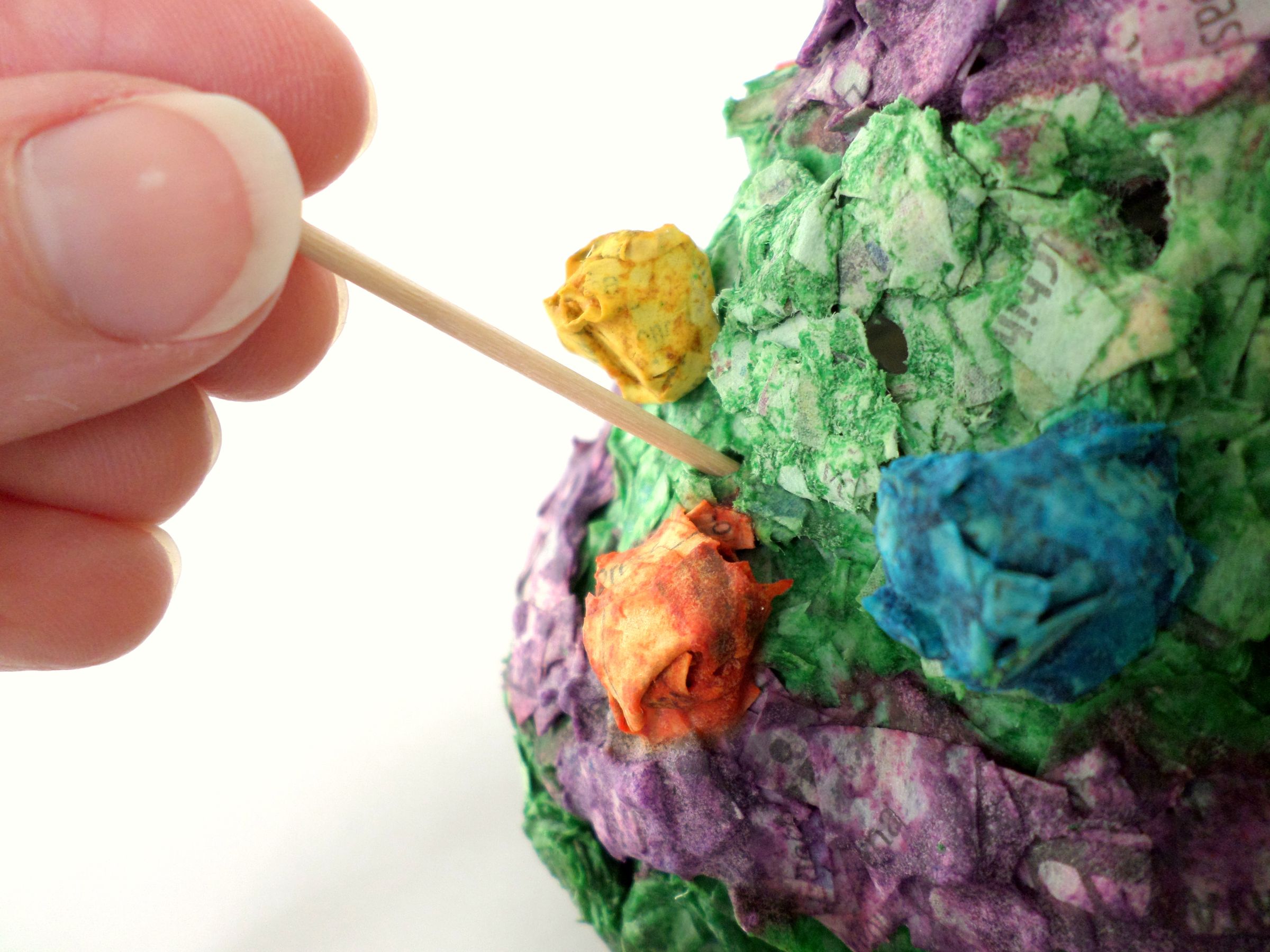 Mini Paper Mache Light-Up Christmas Tree : 8 Steps (with Pictures ...