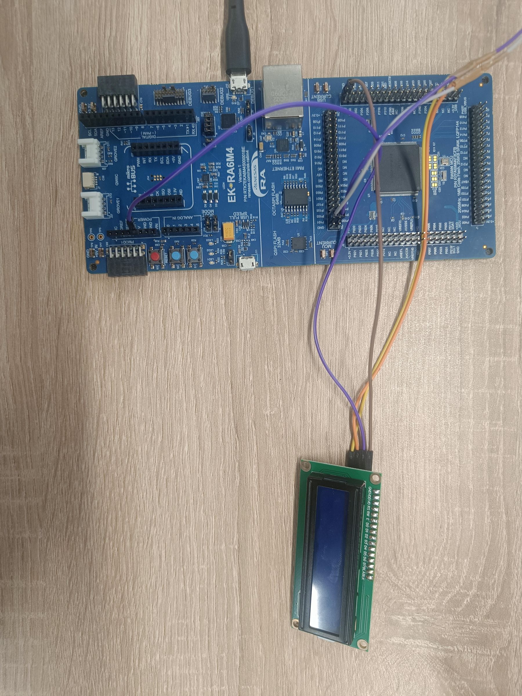 16 by 2 I2C Lcd Interfacing RA : 6 Steps - Instructables