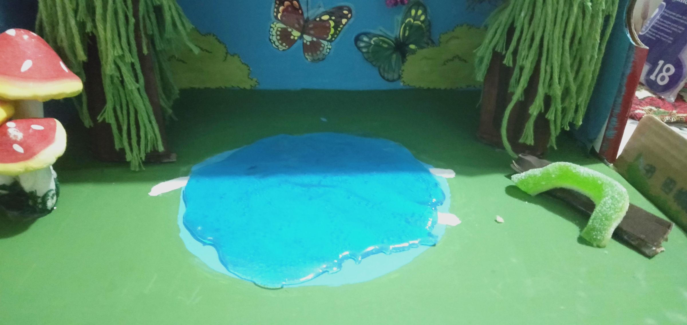 Freshwater Pond Ecosystem Model With Candy! : 8 Steps - Instructables