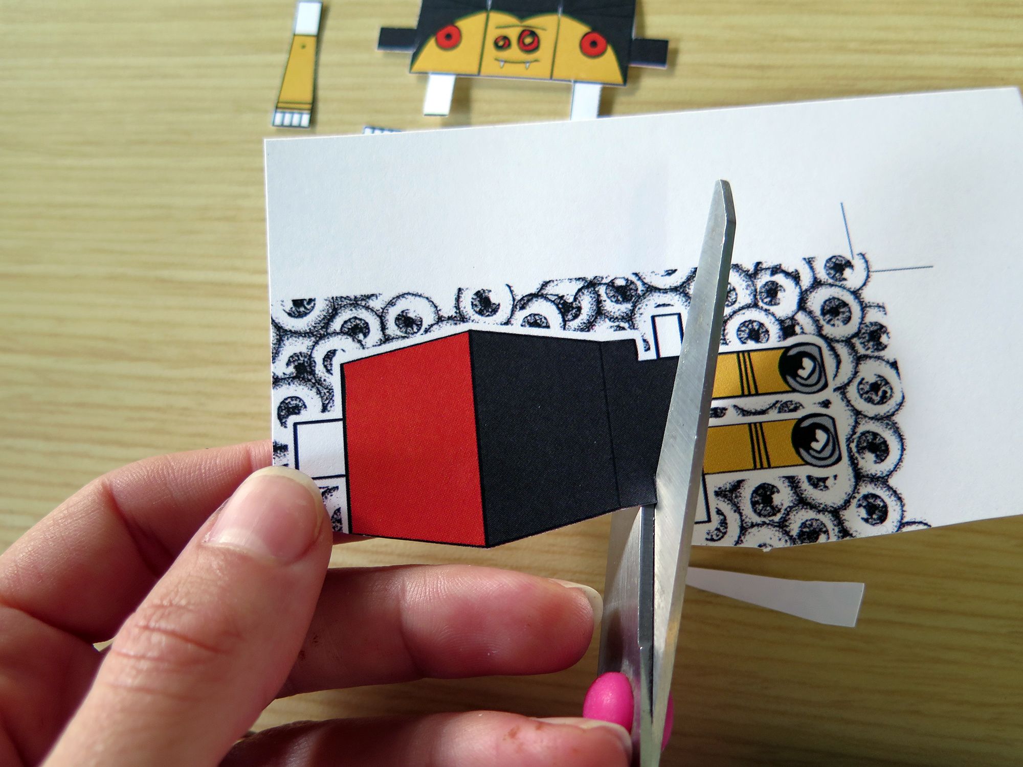 Vampire Robot Papercraft : 13 Steps (with Pictures) - Instructables