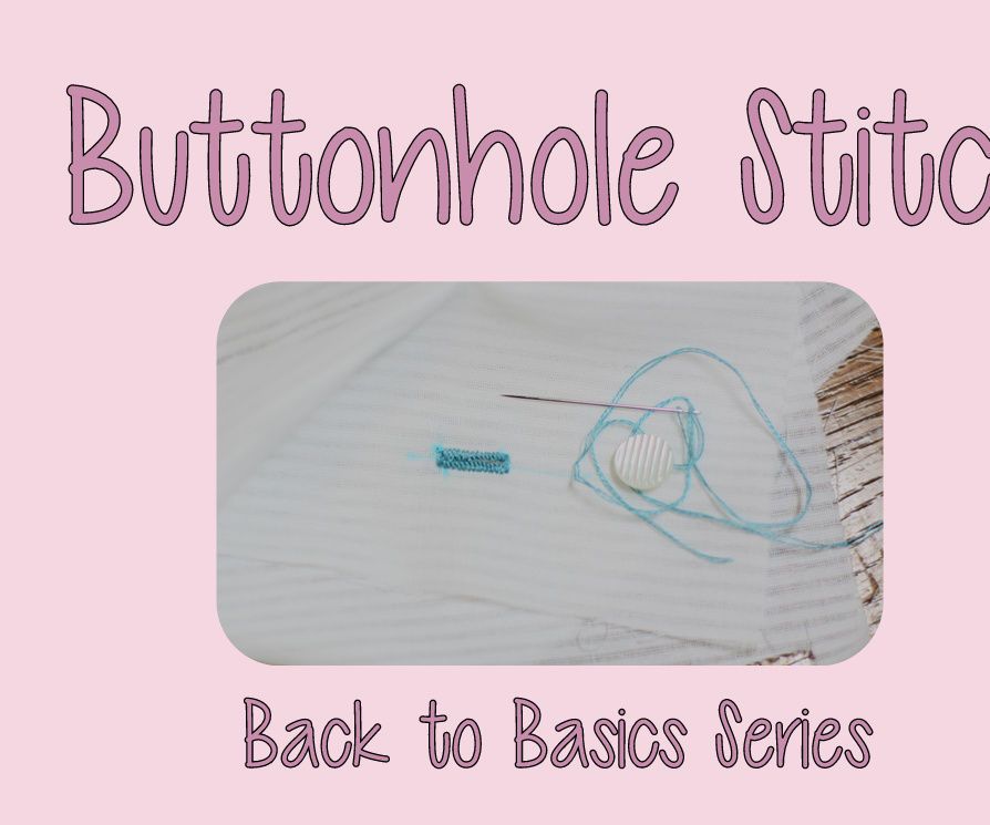 Buttonhole Stitch - Instructables