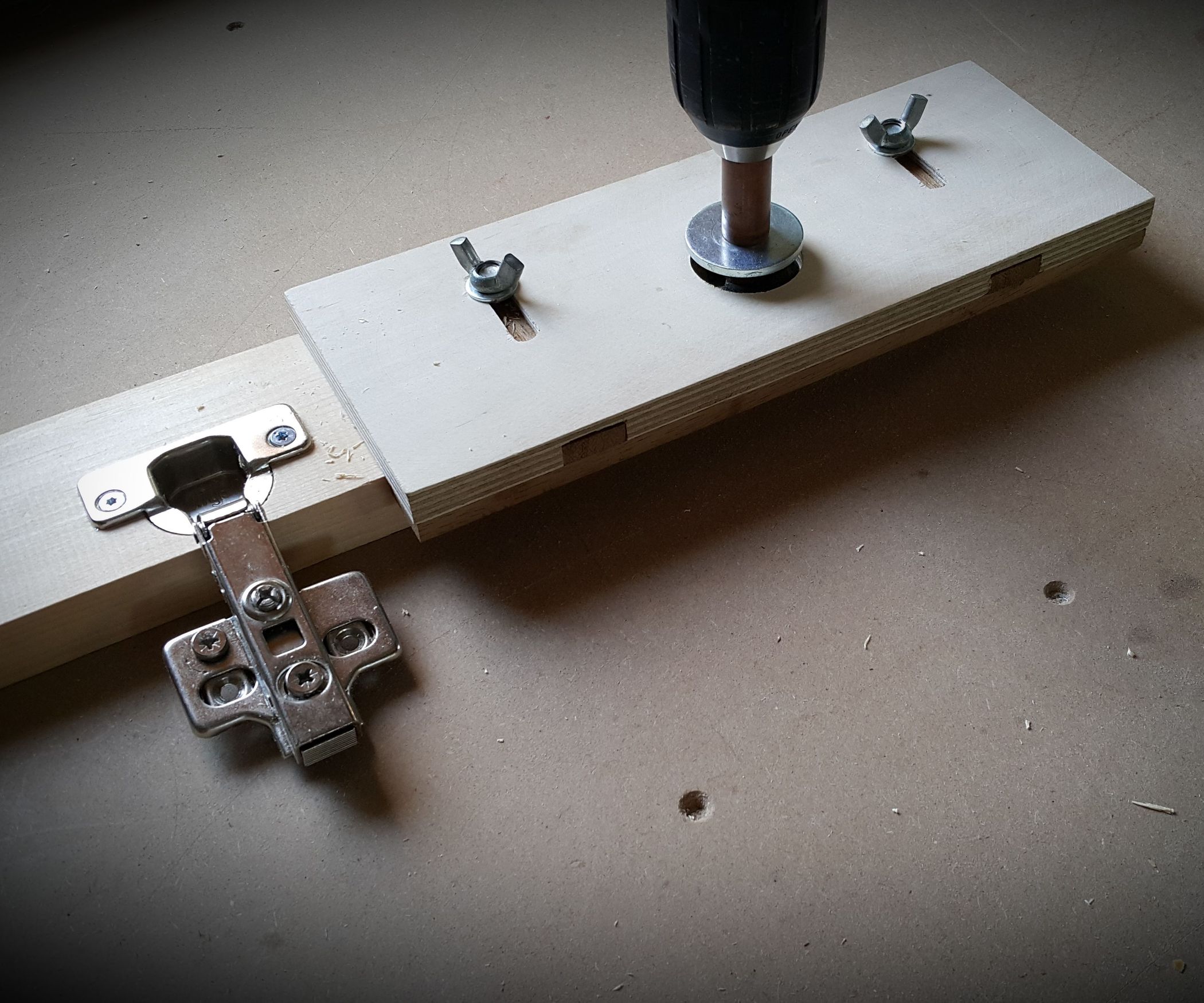 DIY Concealed Hinge Jig : 8 Steps (with Pictures) - Instructables