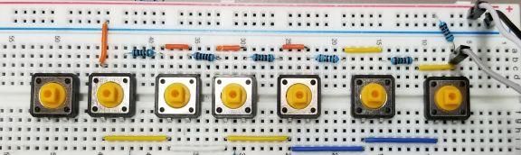 Connecting Multiple Buttons to a Single Pin on Arduino : 4 Steps ...