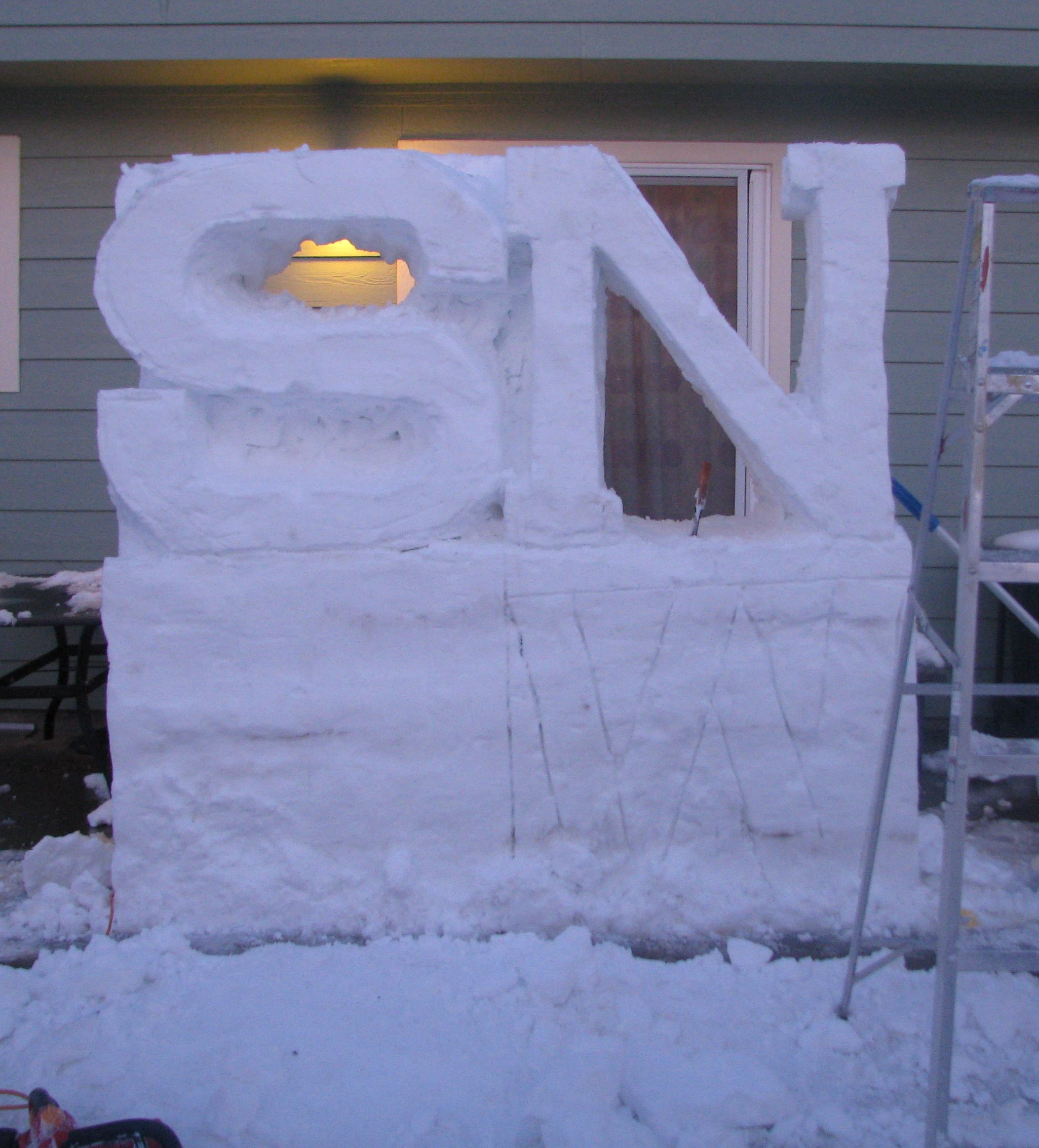 Snow Sculpture : 6 Steps (with Pictures) - Instructables