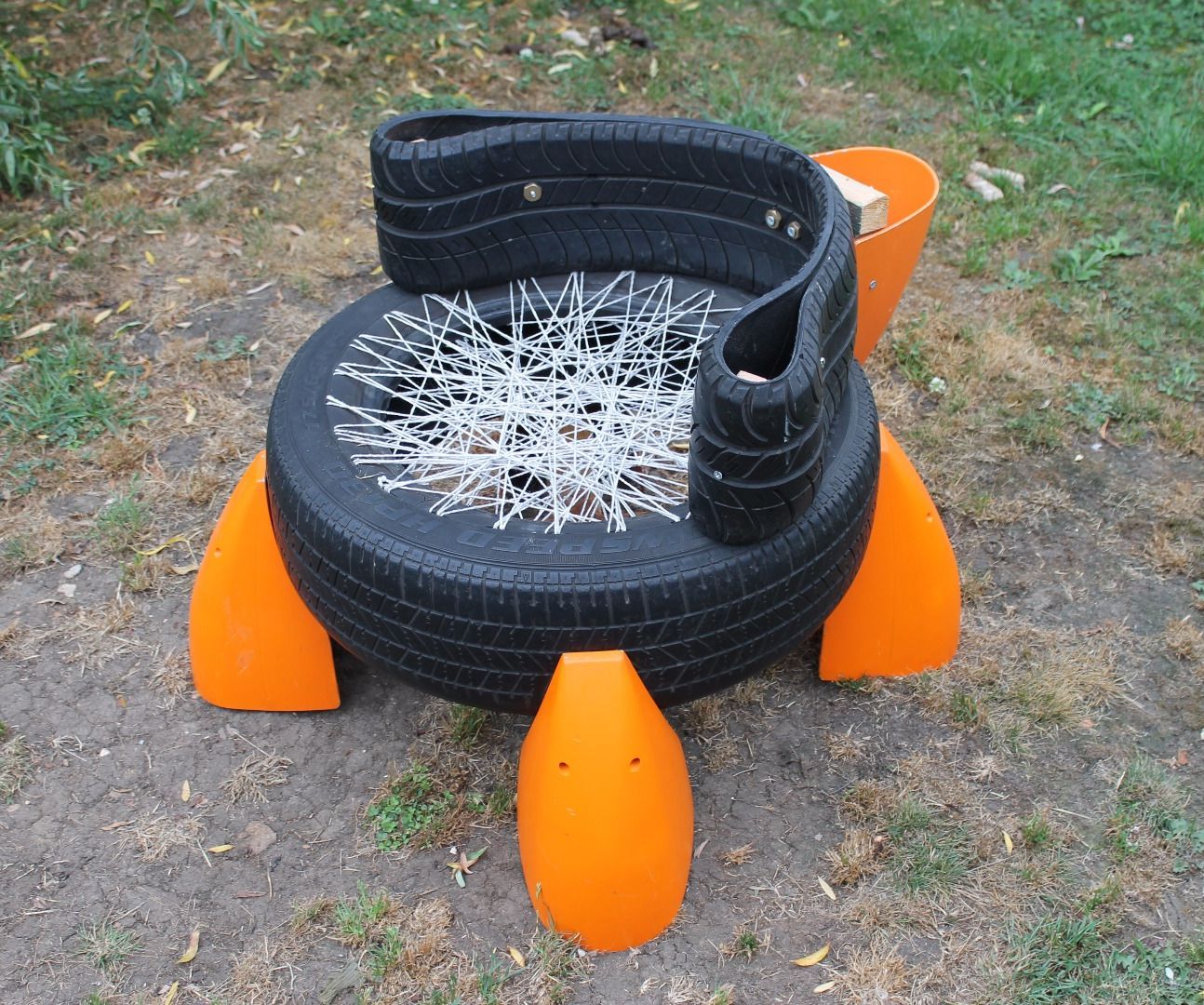 Upcycled Tyre Chair : 6 Steps (with Pictures) - Instructables