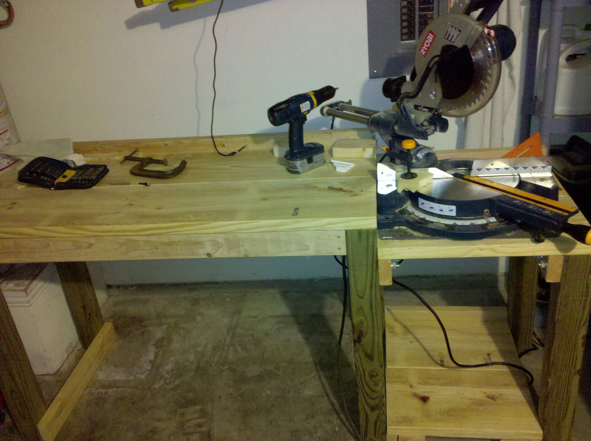 Easy Assemble/disassemble Wooden Work Bench - Instructables