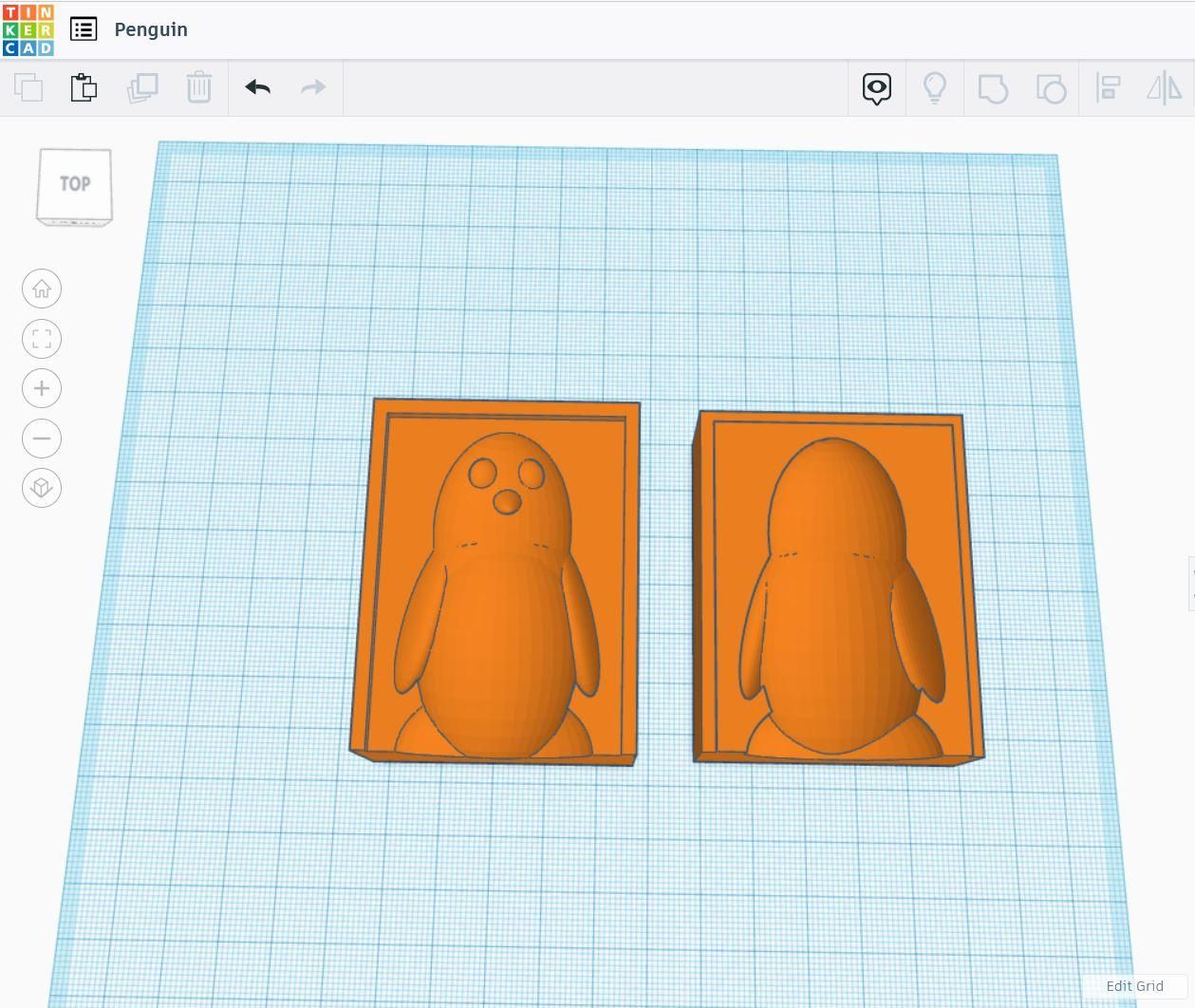 Two Part Mold for Chocolate Using TinkerCad & a 3D Printer : 5 Steps ...