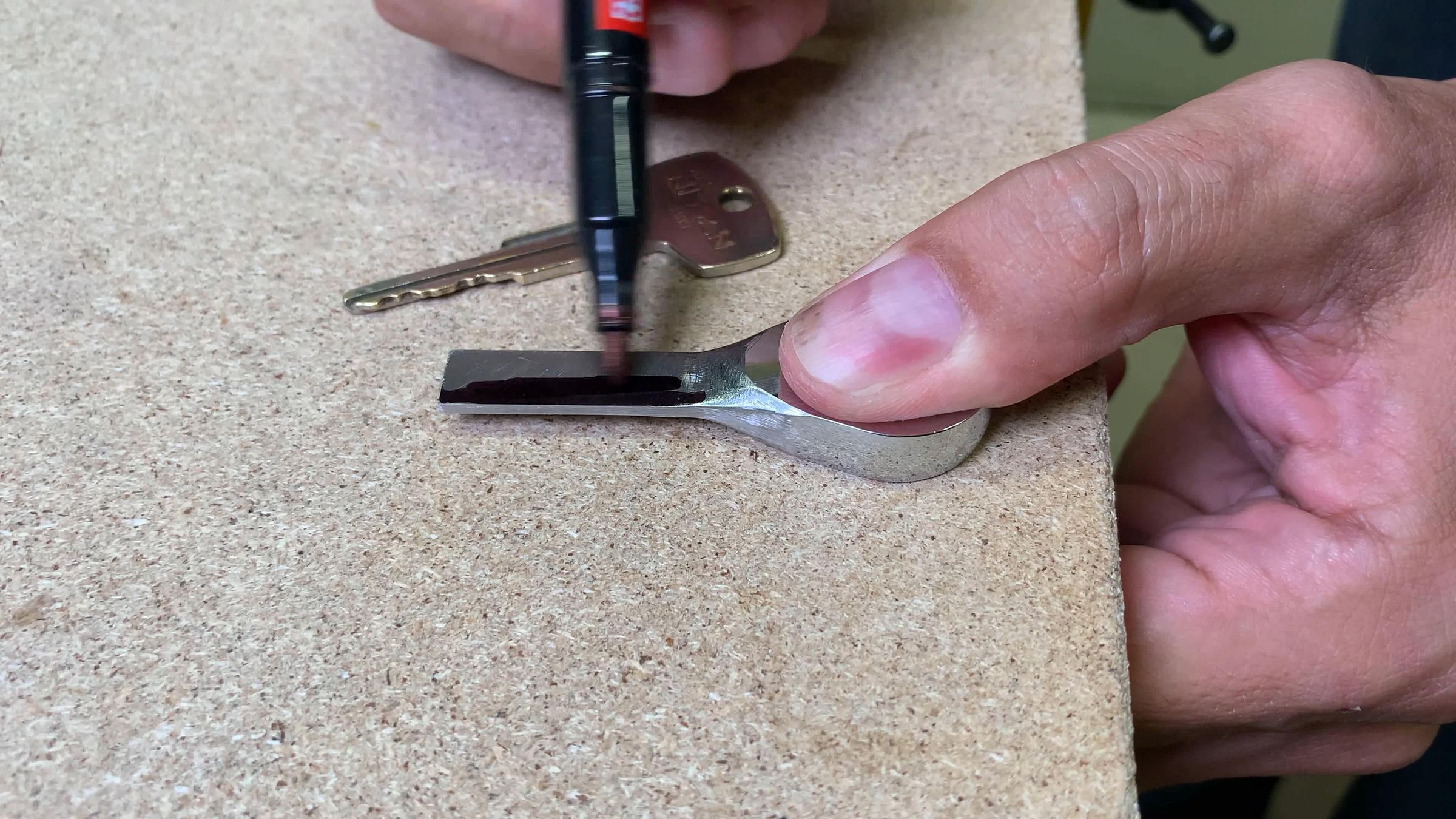 A Car Key Made From a Ratcheting Wrench : 7 Steps (with Pictures ...