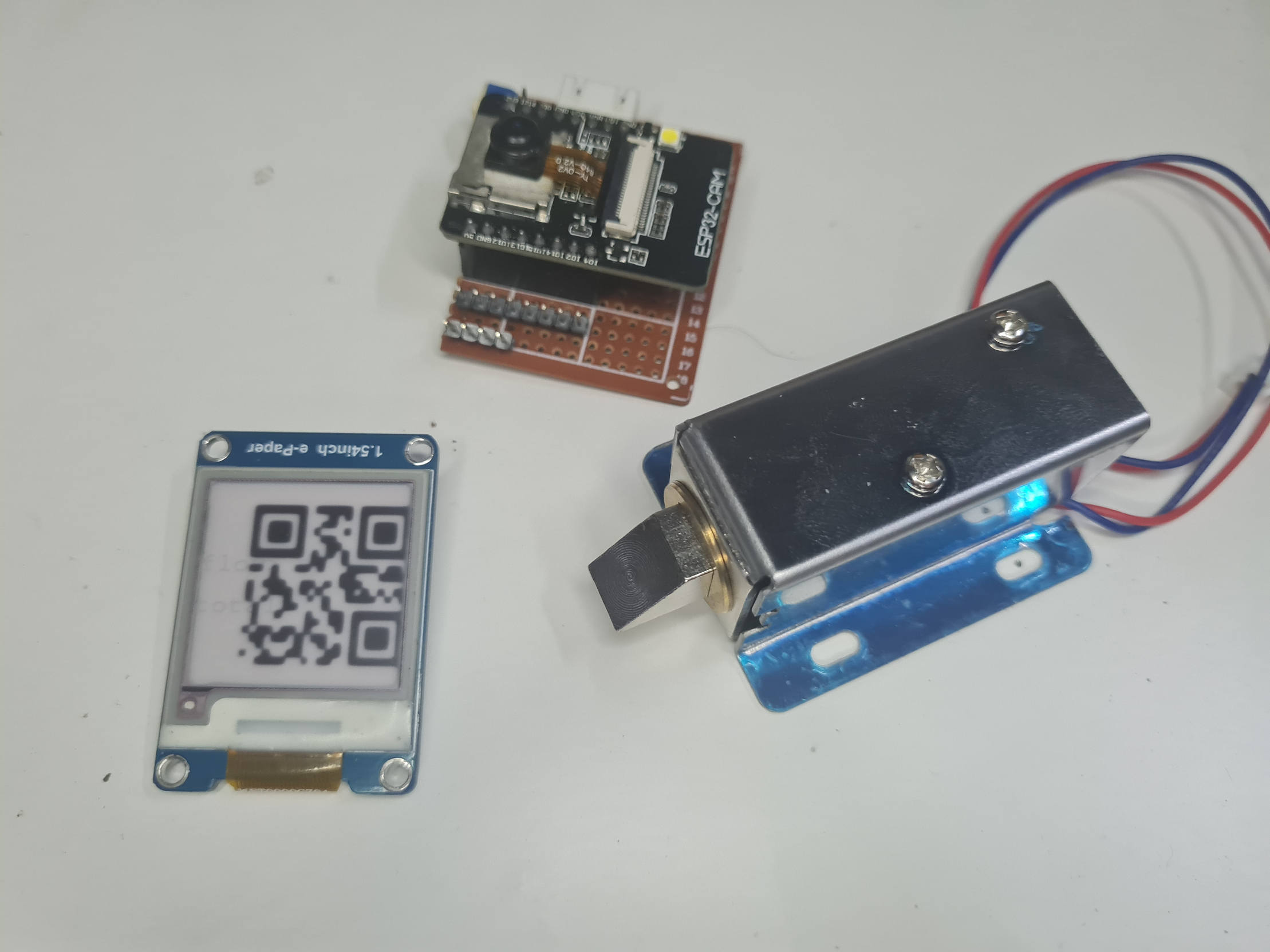 Door Access Control Witch E-paper QR-code Reader : 3 Steps - Instructables