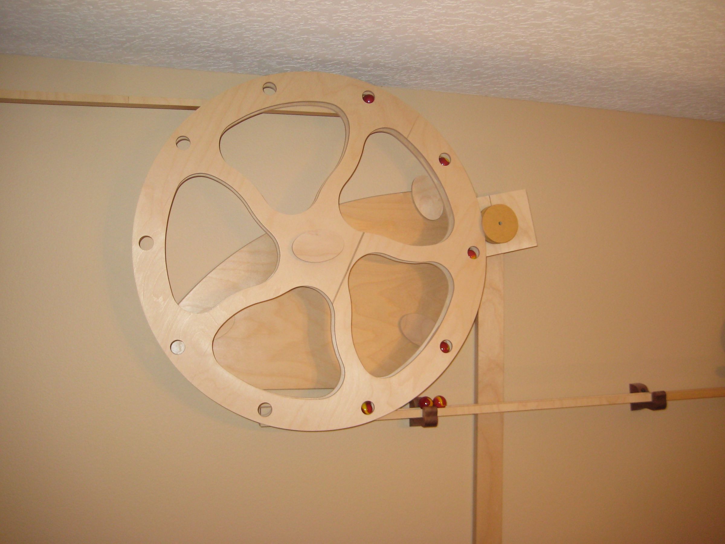 Kinetic Marble Track Around the Top of a Room : 9 Steps (with Pictures ...