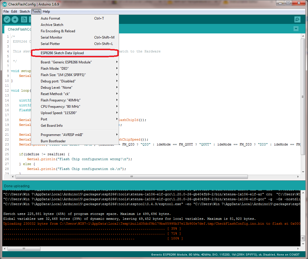 Using ESP8266 SPIFFS : 7 Steps - Instructables