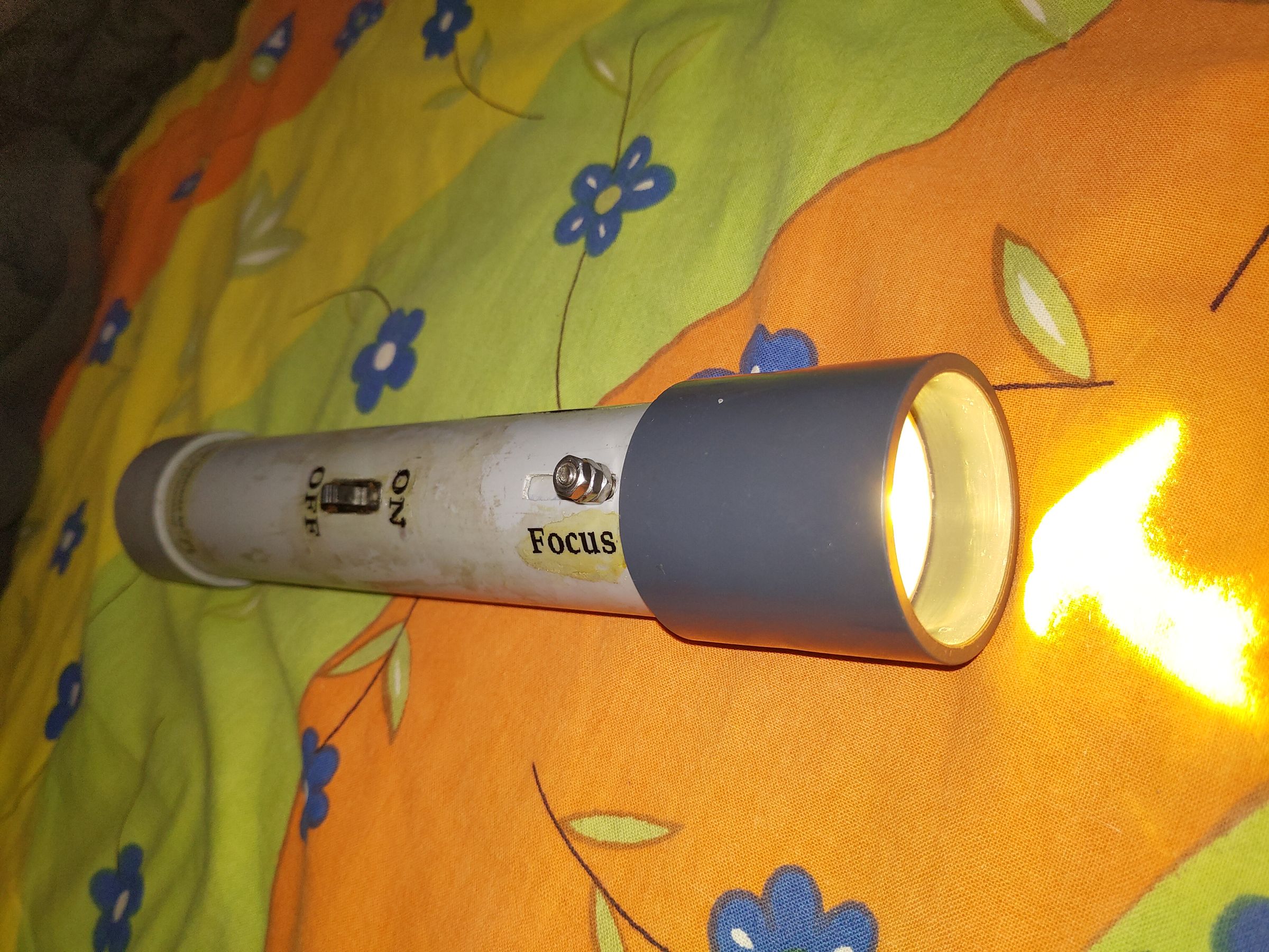 USB Rechargeable Eco Friendly Flashlight : 4 Steps (with Pictures ...