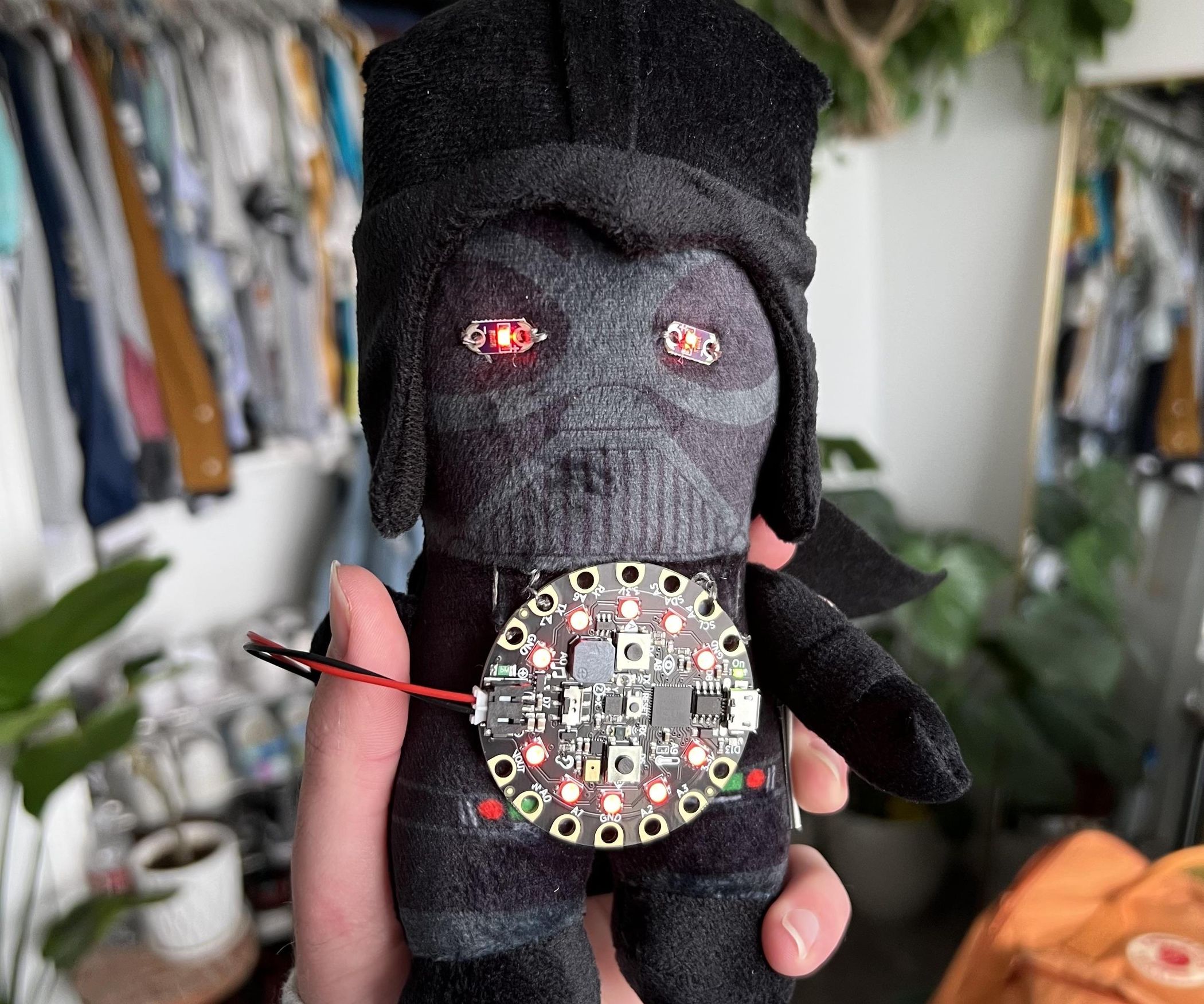 Darth Vader Light-Up Plush Toy : 11 Steps (with Pictures) - Instructables