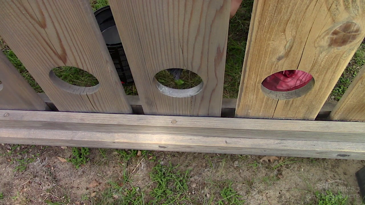 How to Strip and Re Strain a Wood Fence or Privacy Panels : 9 Steps ...