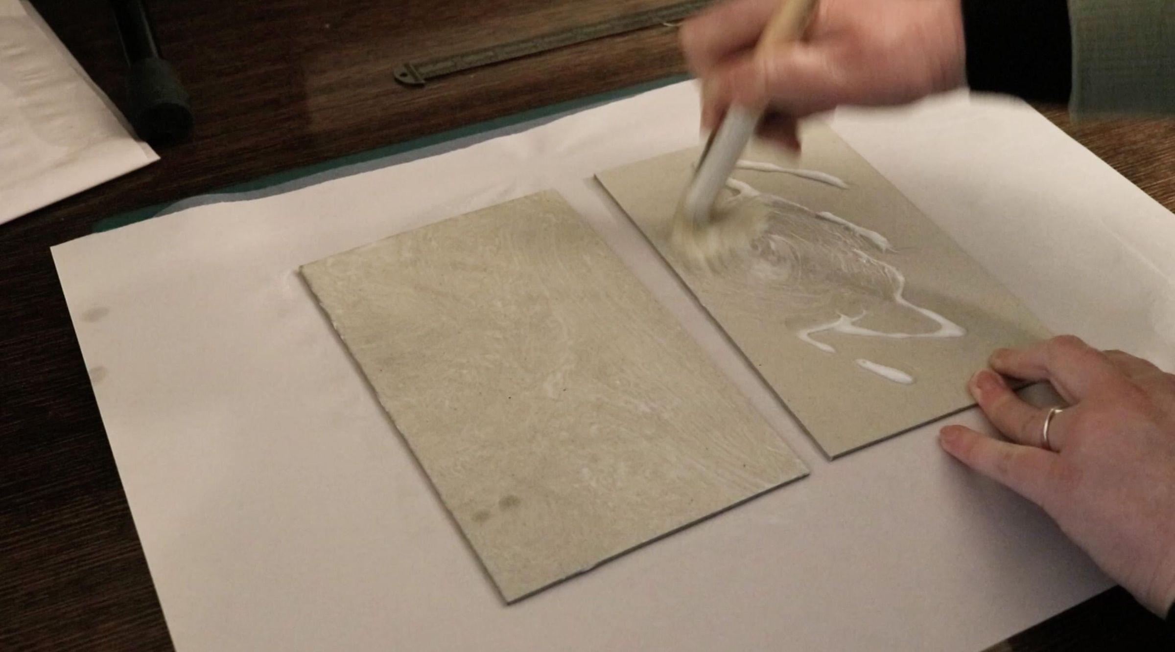 Make a Hard Cover for Your Handmade Book : 8 Steps (with Pictures ...