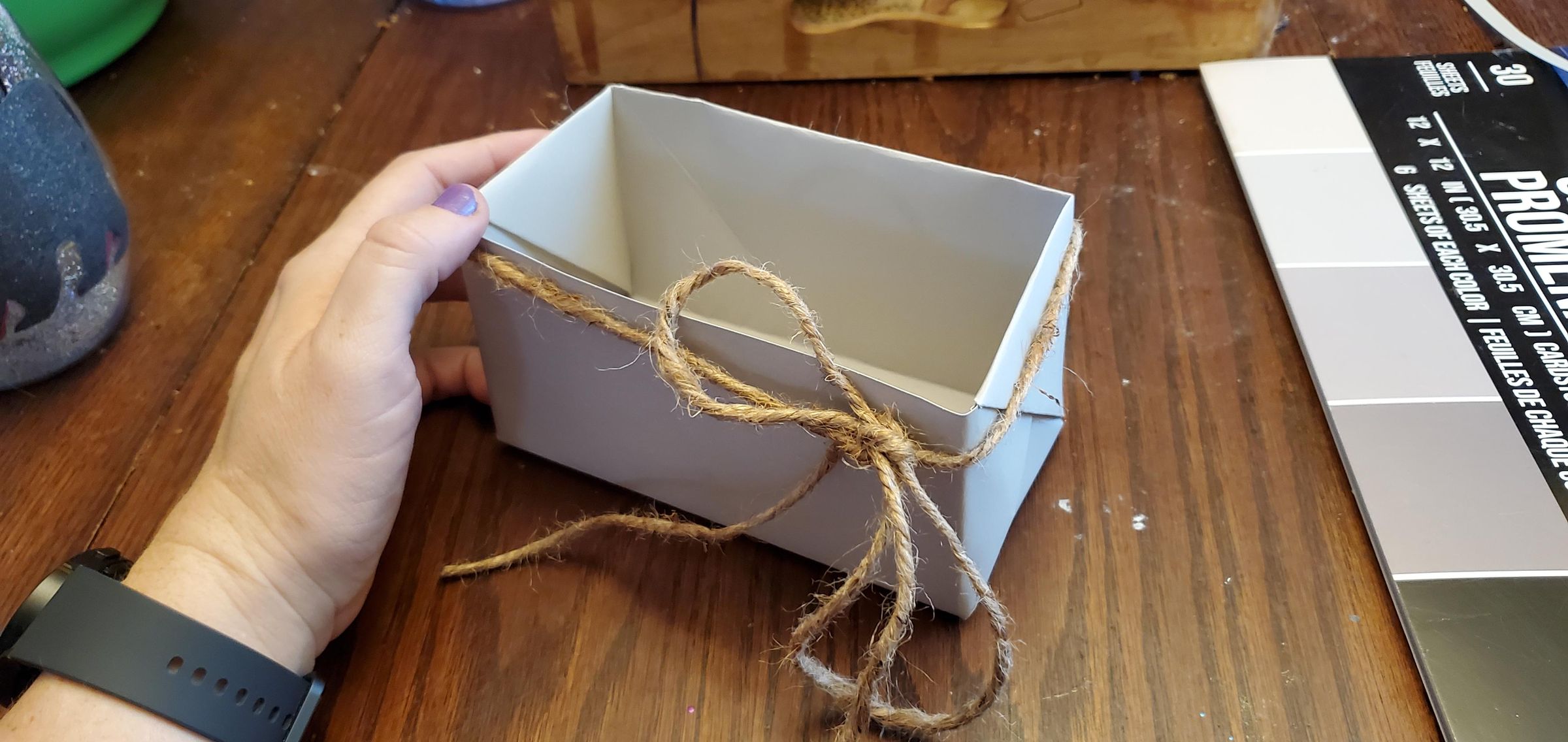 Origami Paper Strong Box : 9 Steps - Instructables