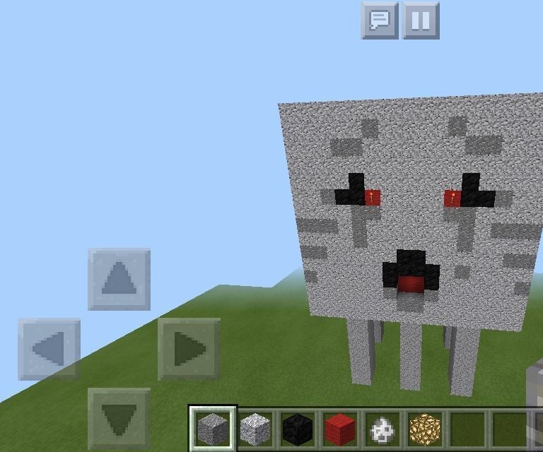 Minecraft Ghast Drawing