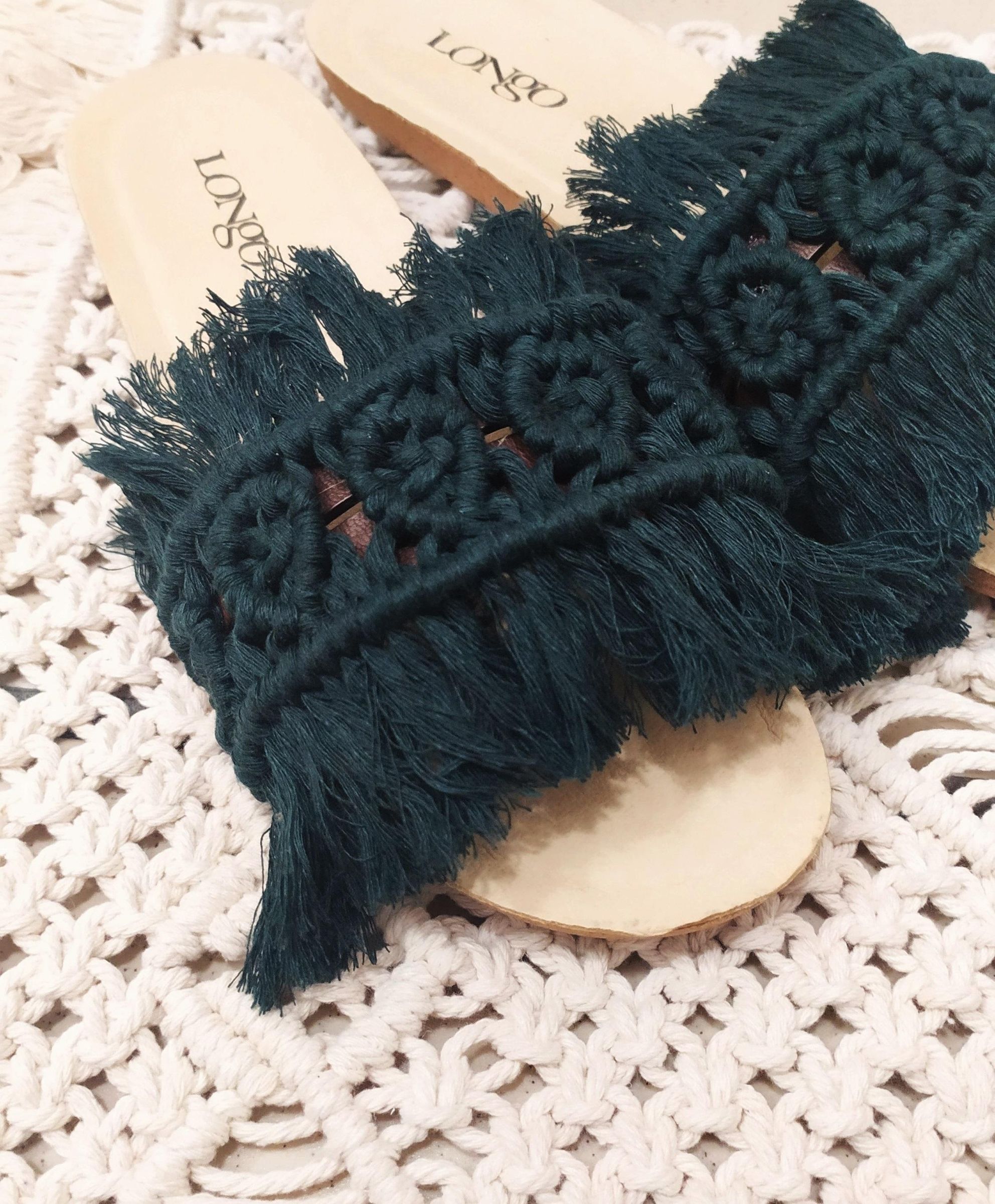 How to Make Bohemian Macrame Slippers From Scratch : 7 Steps (with Pictures) - Instructables