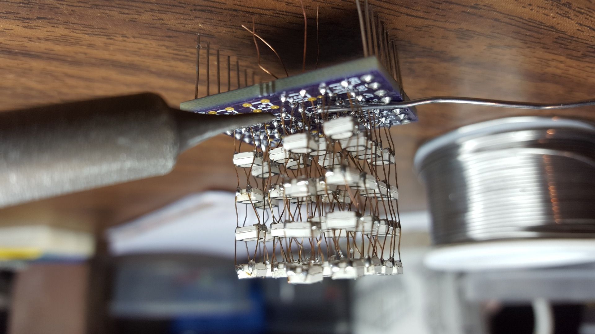 The World's Smallest 4x4x4 RGB LED Cube : 5 Steps (with Pictures ...