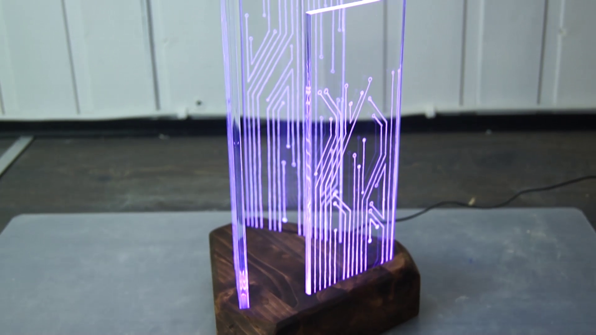 Glowing Circuit Board Lamp : 14 Steps (with Pictures) - Instructables