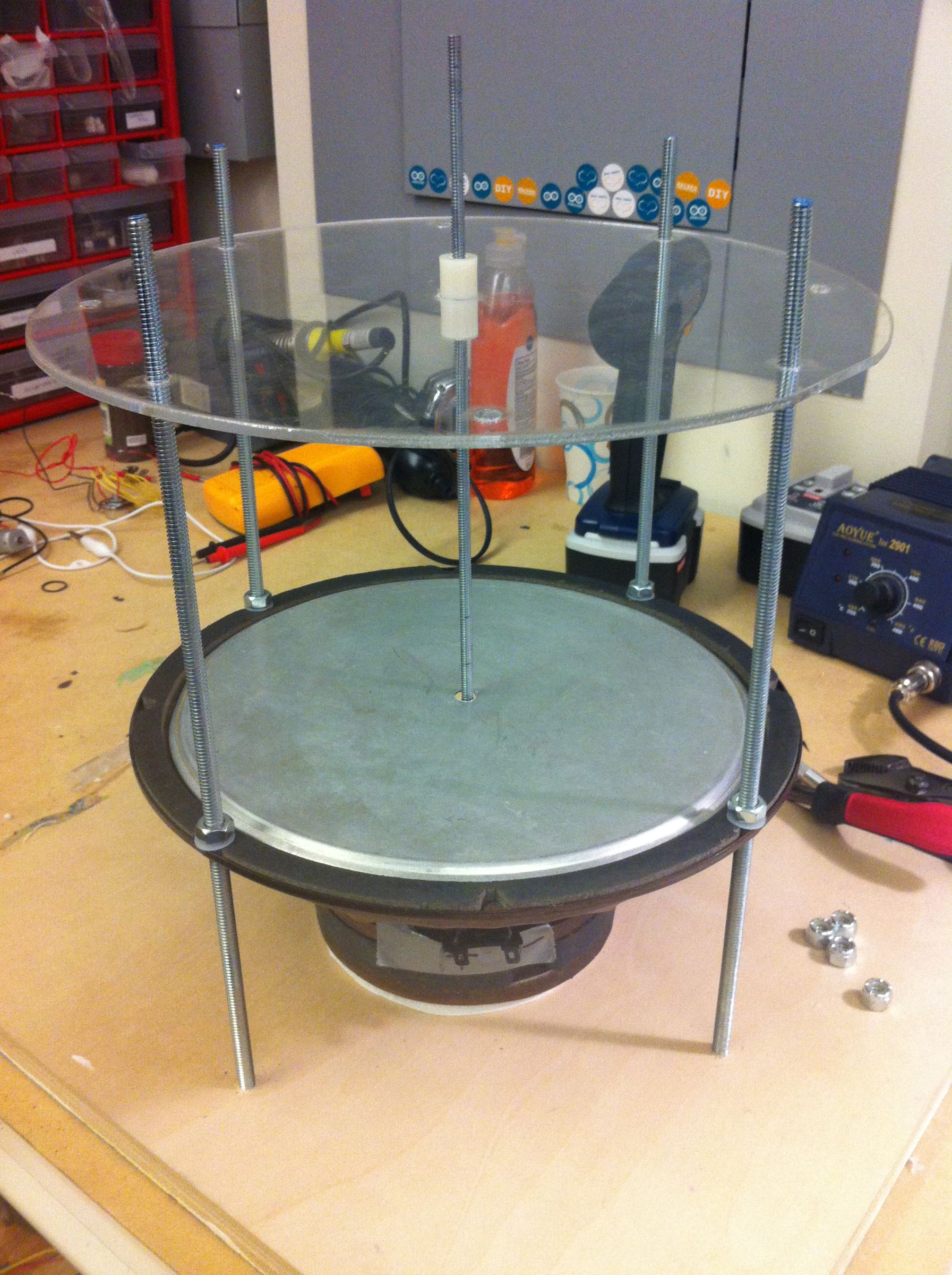 Craft Cymatics: a Sensing Sand Dispenser and Vibrating Sound Plate : 23 ...