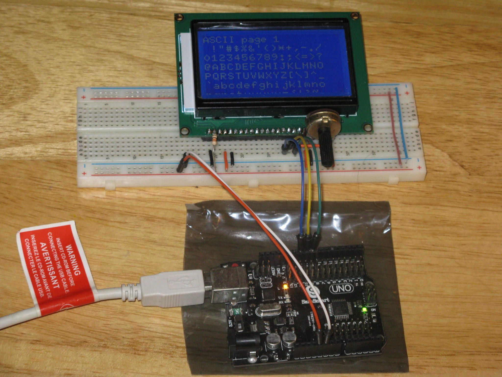 Testing a Graphic LCD Module : 8 Steps (with Pictures) - Instructables
