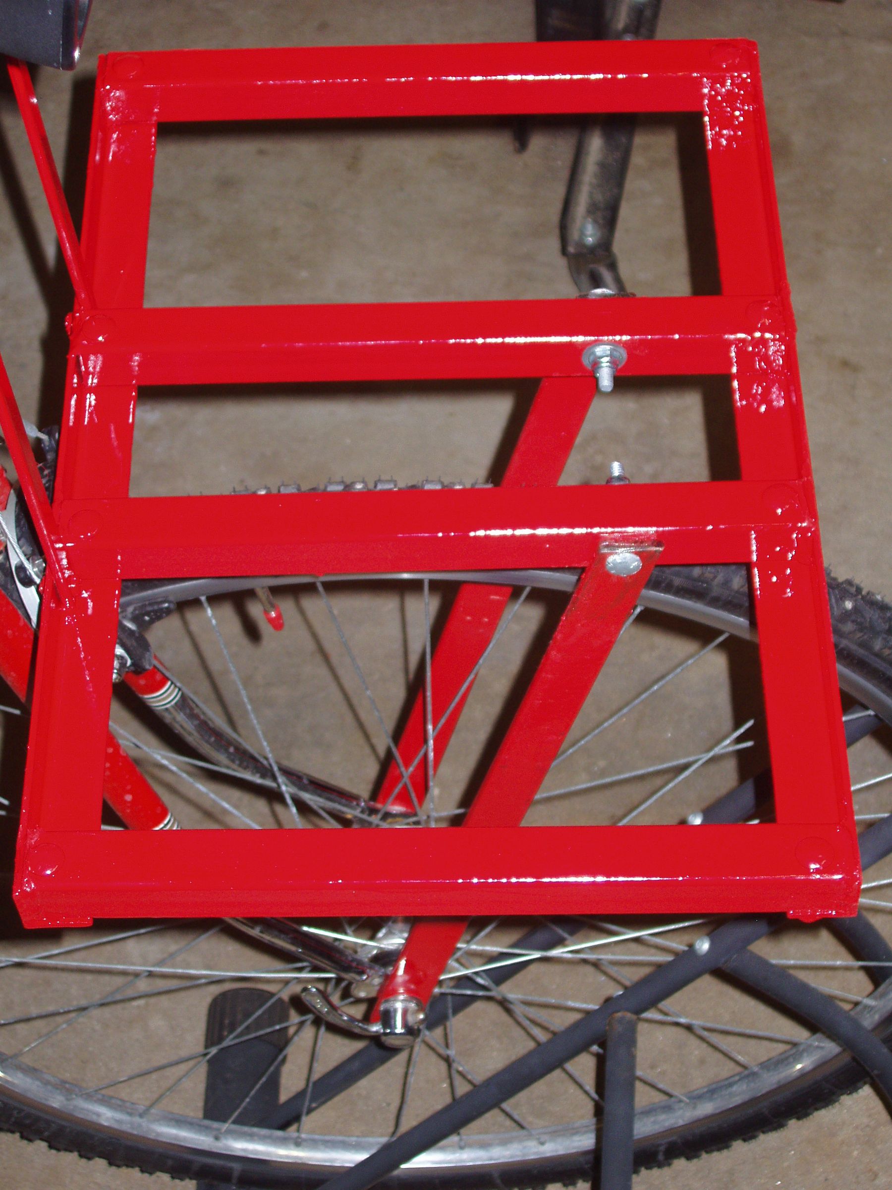 CETMA Style Bolt Together Front Bike Rack : 6 Steps (with Pictures ...