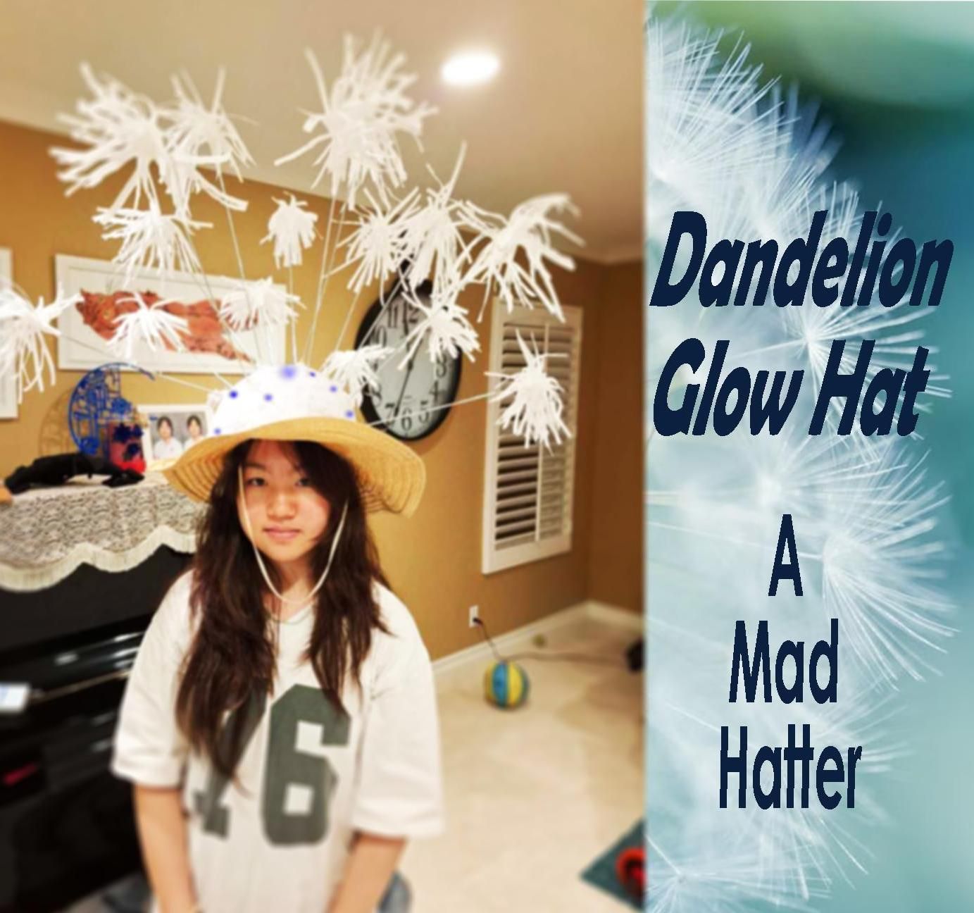 Dandelion Glow Hat : 4 Steps (with Pictures) - Instructables