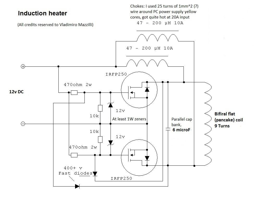 DIY Induction Heater With BIFILAR Flat(Pancake) Coil - Instructables