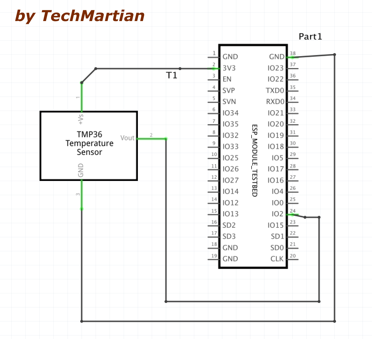 Simple Thermometer Using TMP36 and ESP32 : 4 Steps - Instructables