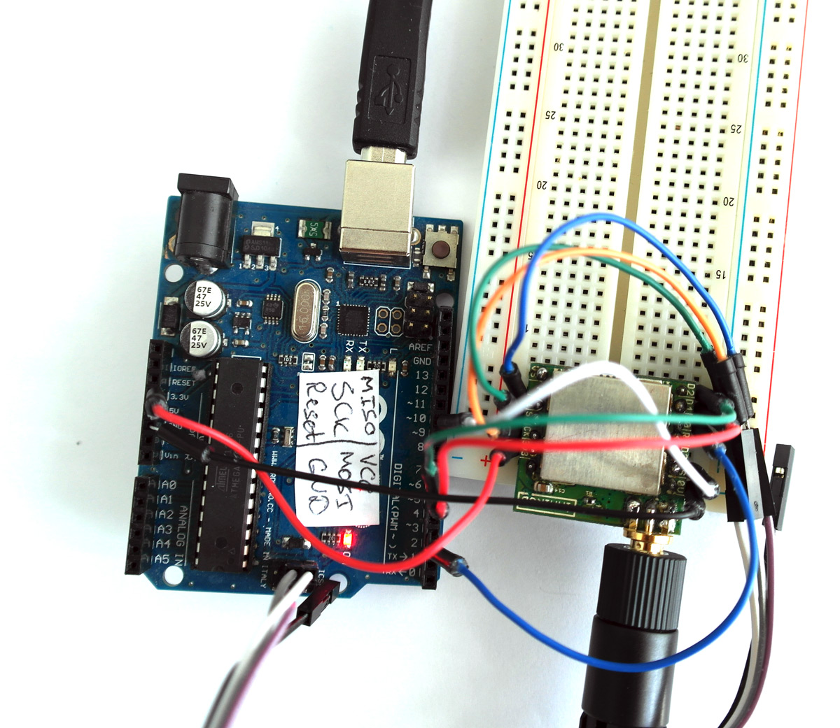 Arduino LoRa Sensor With InAir9B Radio - Instructables