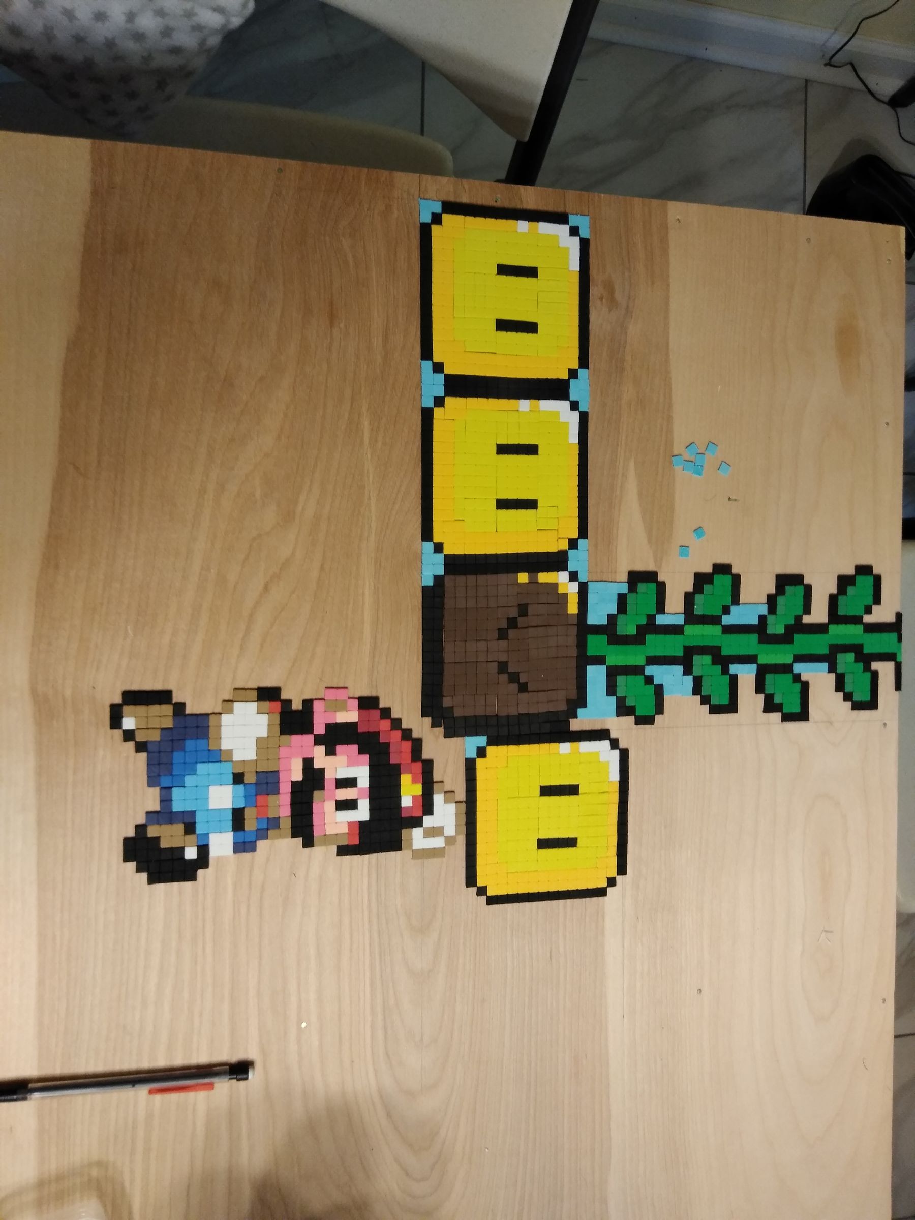Mario Mosaic Tabletop : 10 Steps (with Pictures) - Instructables