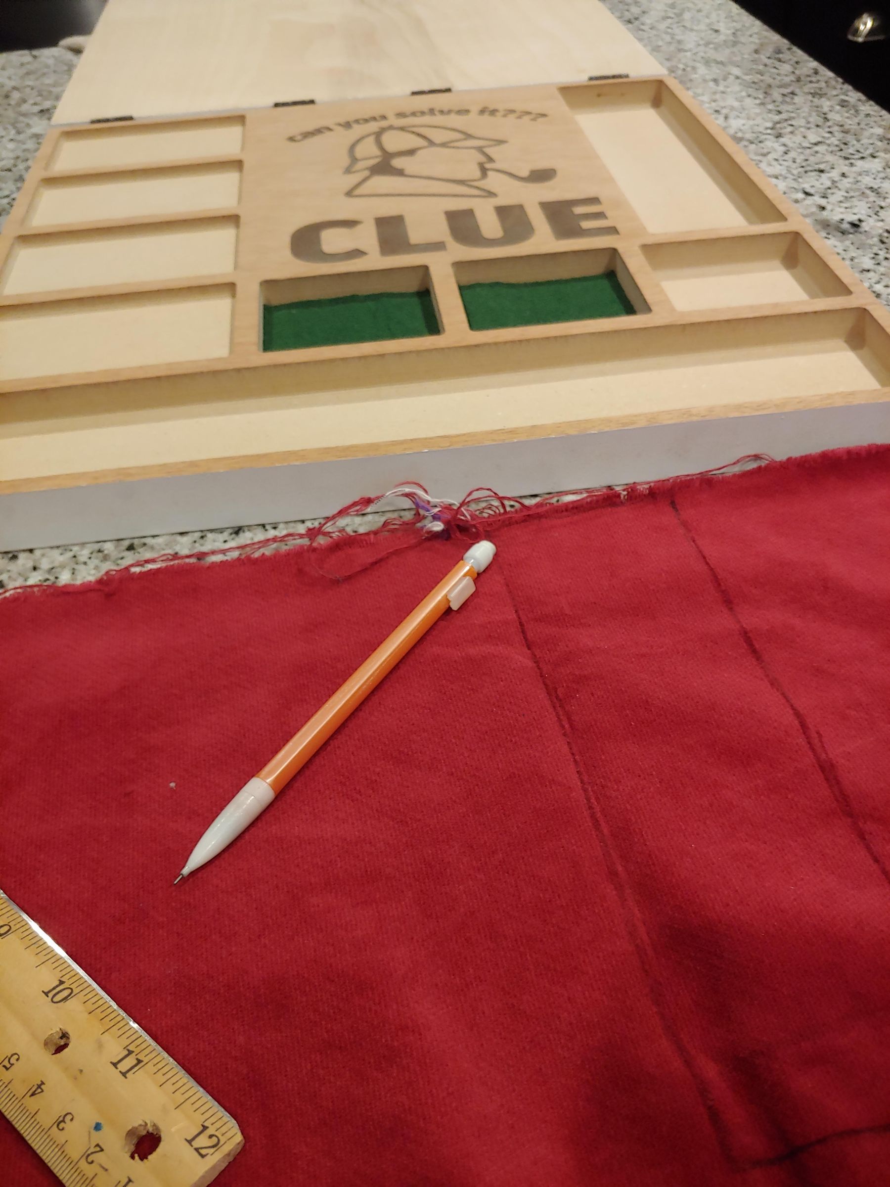 Clue Game Board, Box, and Pieces : 21 Steps (with Pictures) - Instructables