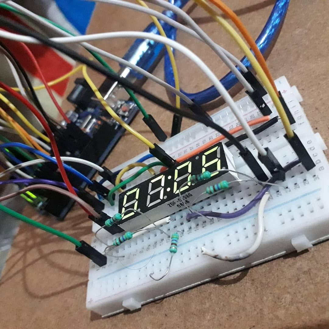 How to Make a Arduino Digital Clock : 5 Steps - Instructables