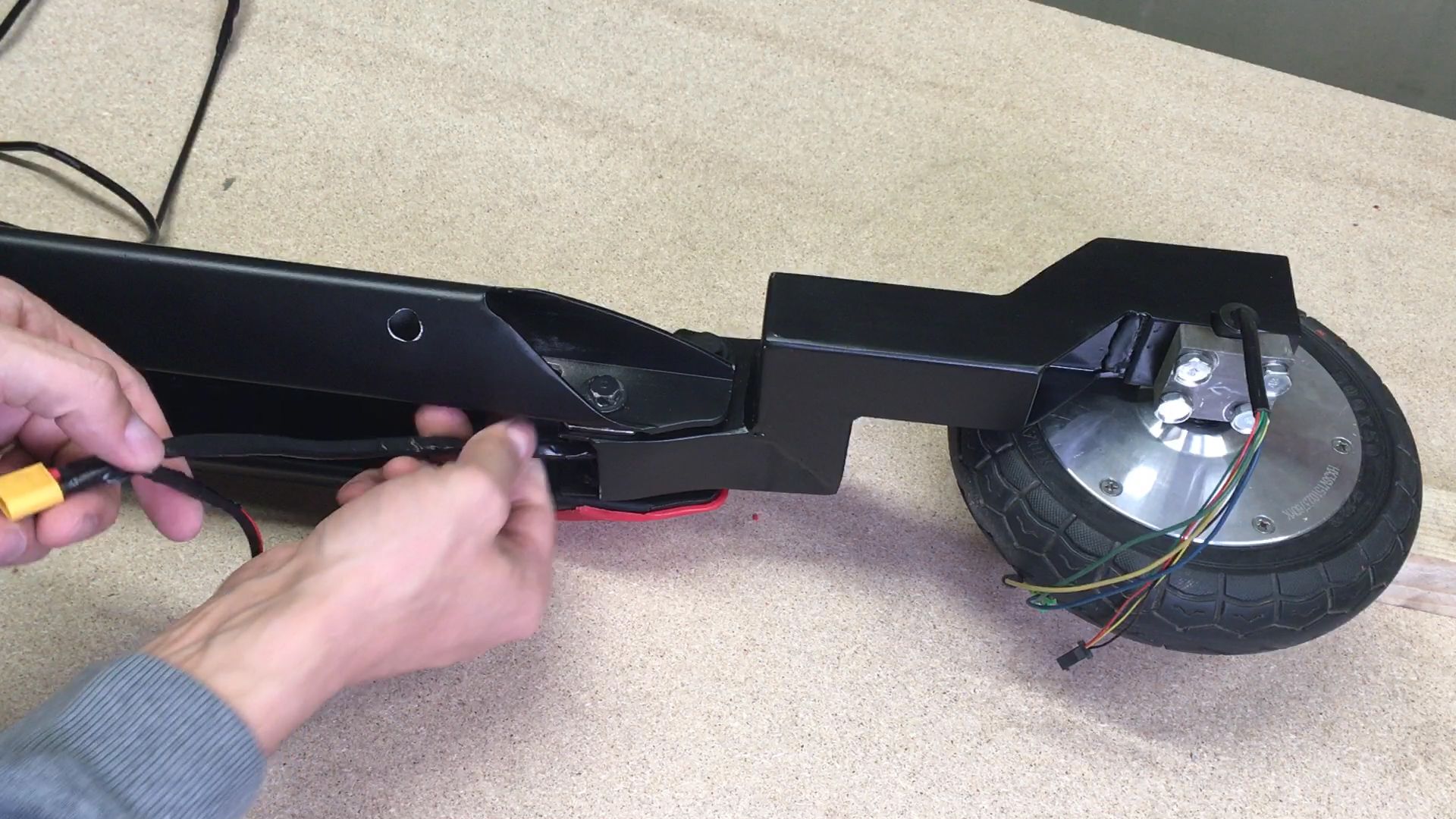 DIY: Electric Scooter Conversion With Hoverboard Parts : 16 Steps (with ...