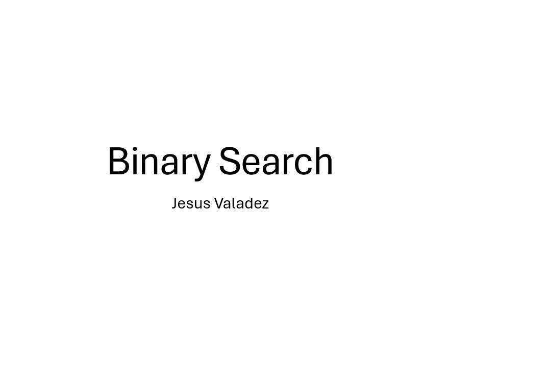Binary Search Algorithm : 6 Steps - Instructables Binary Search Algorithm : 6 Steps - Instructables