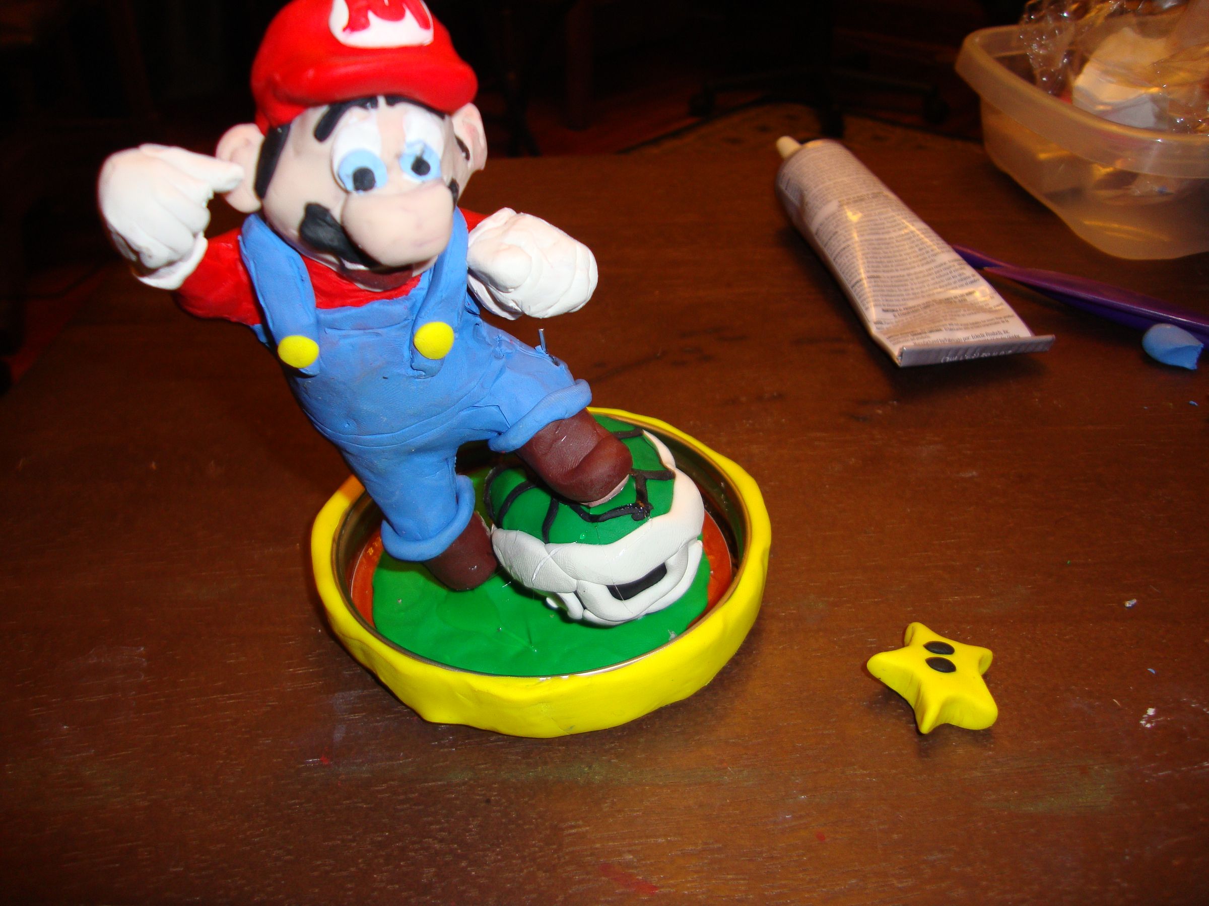 Super Mario Brothers Polymer Clay Sculpture : 21 Steps (with Pictures ...