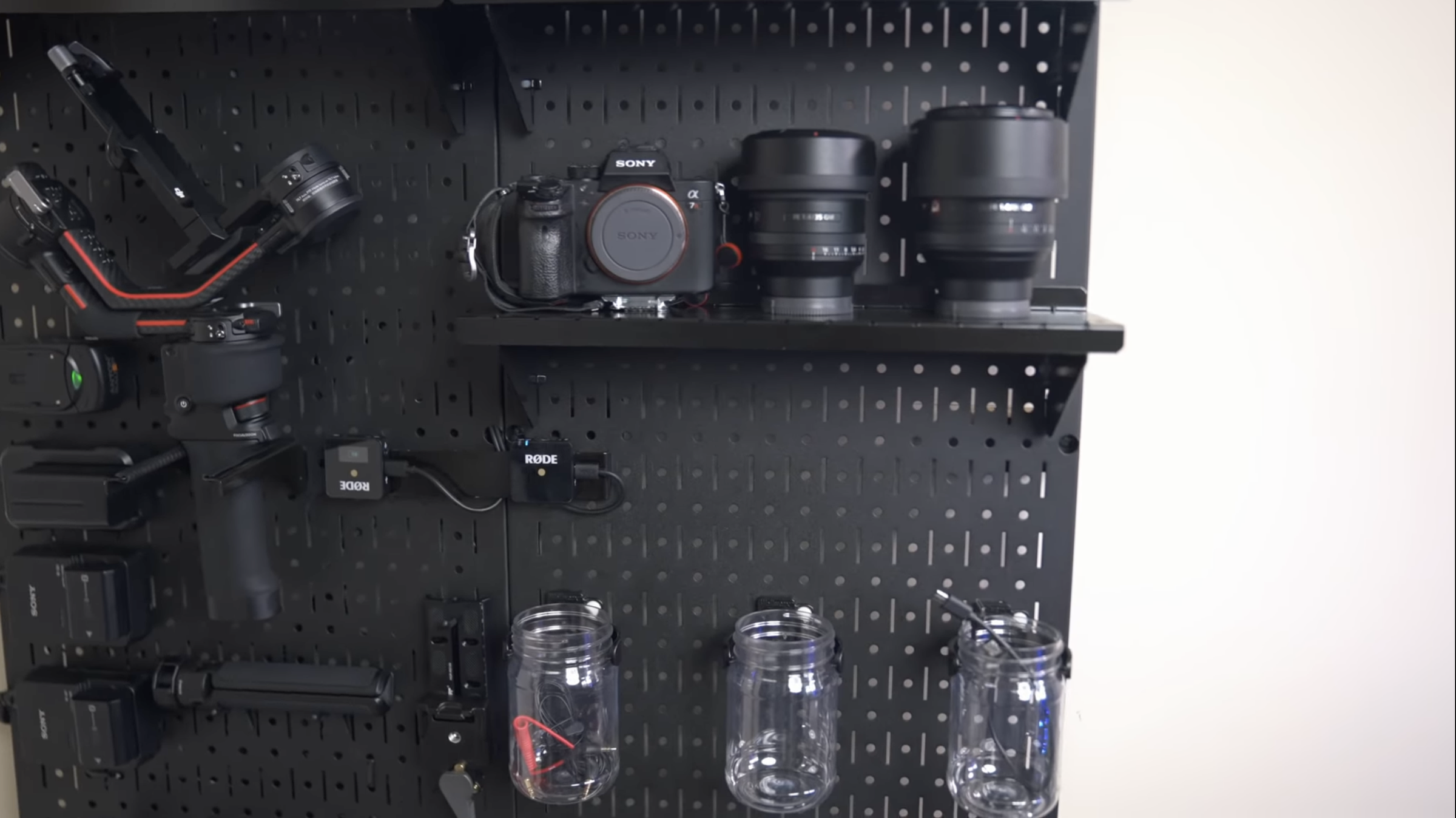 Camera Charging Wall Organizer for My Home Office : 3 Steps - Instructables