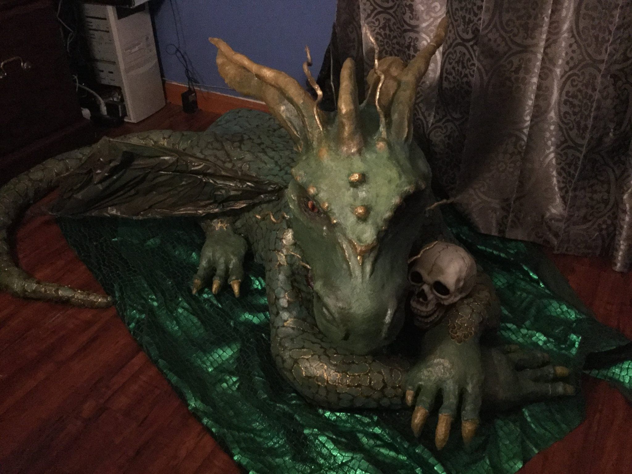 Frames Paper Mache Dragon Head