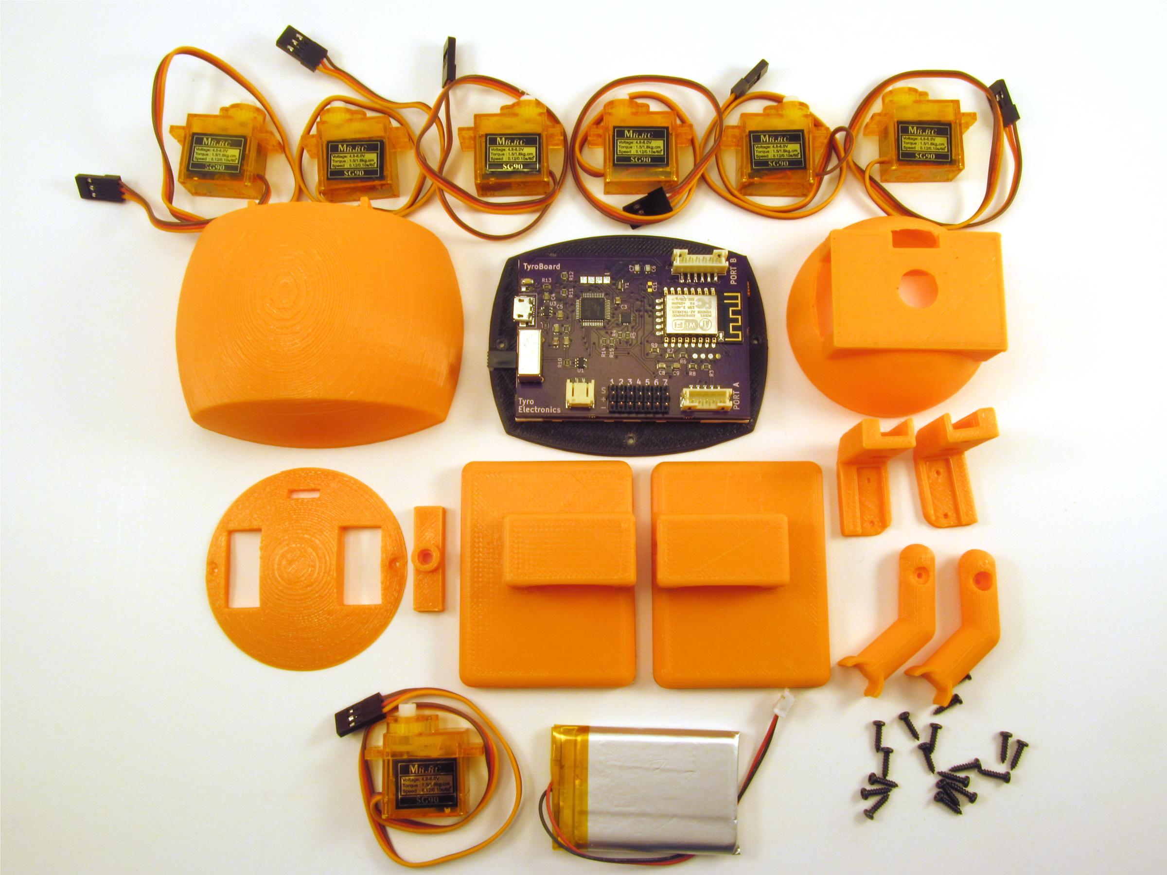 TyroBot: DIY Humanoid Robot : 9 Steps (with Pictures) - Instructables