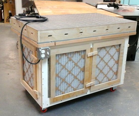Down Draft Sanding Table (On the Cheap!)* : 9 Steps (with Pictures ...
