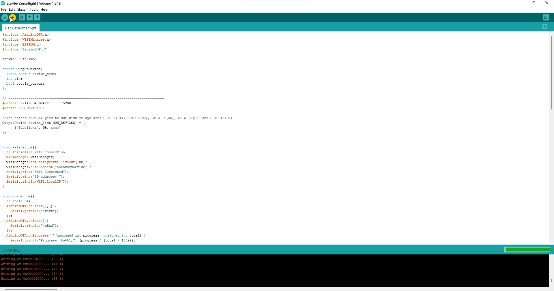 Alexa Controlled Smart Light / Relay Using NodeMCU (ESP8266) : 7 Steps ...