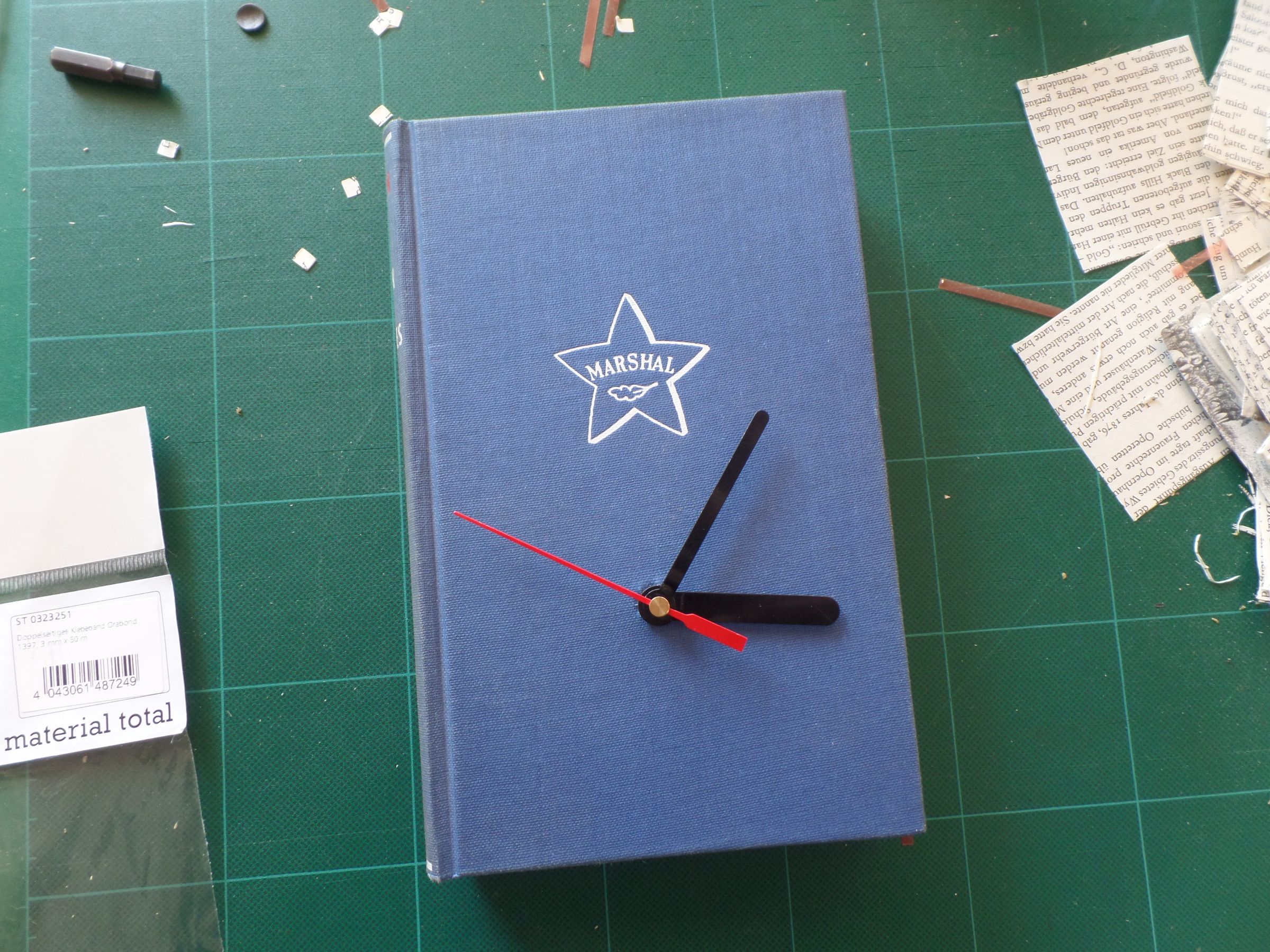 How to Put a Clock Into a Book : 6 Steps (with Pictures) - Instructables