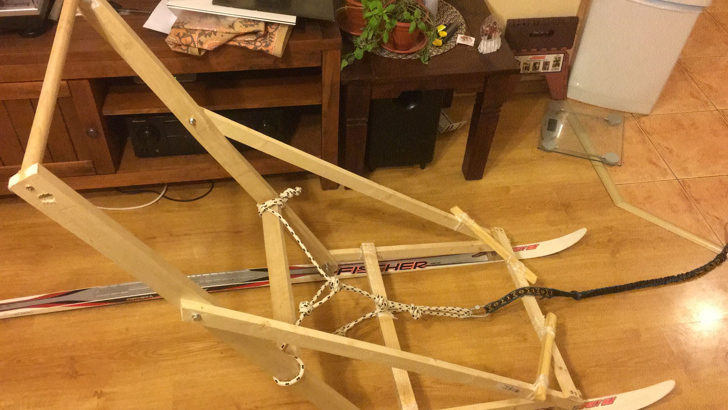 Homemade Dogsled (kicksled) : 8 Steps (with Pictures) - Instructables